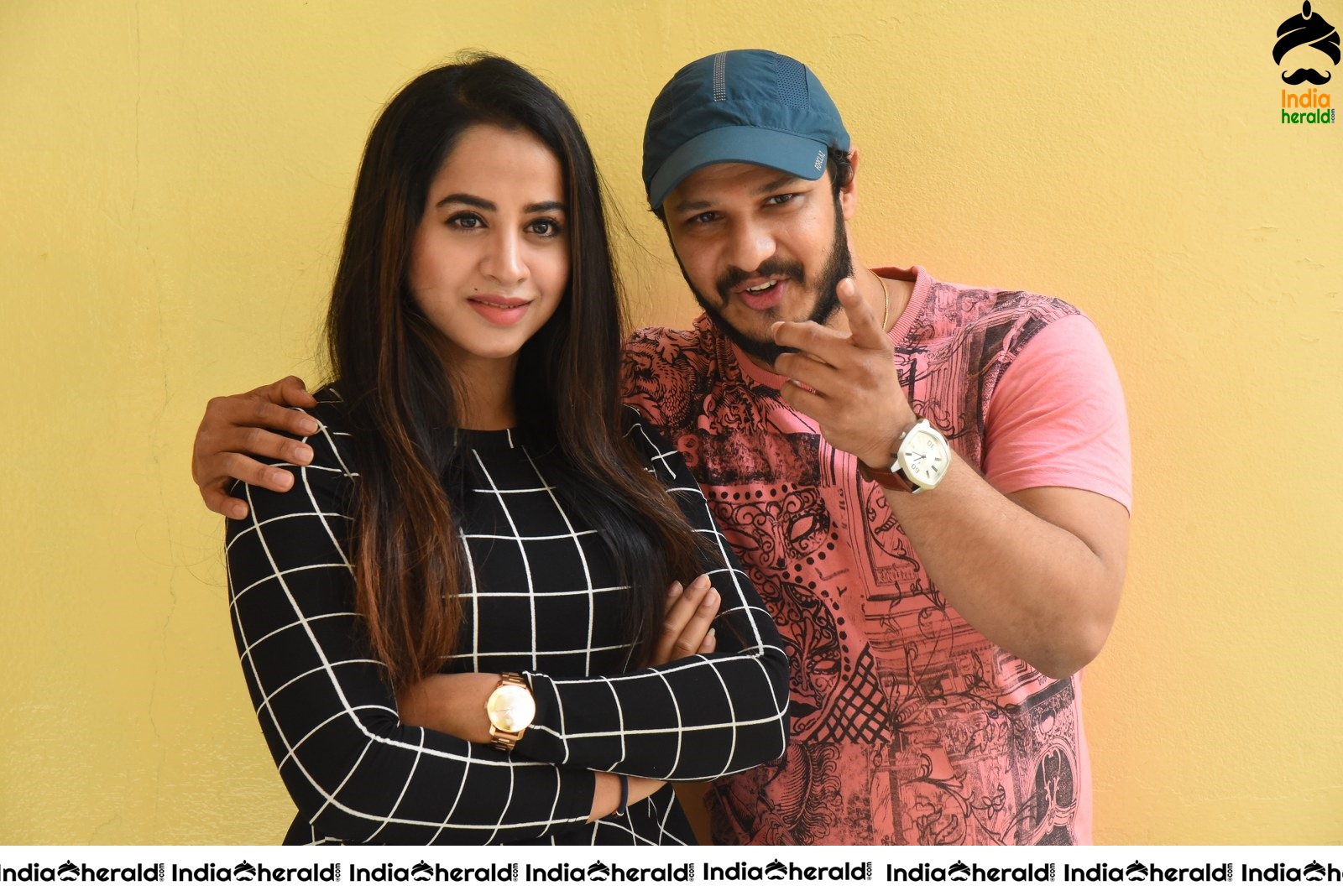 Telugu Actor Surya Photos along with Swathi Deekshith Set 1