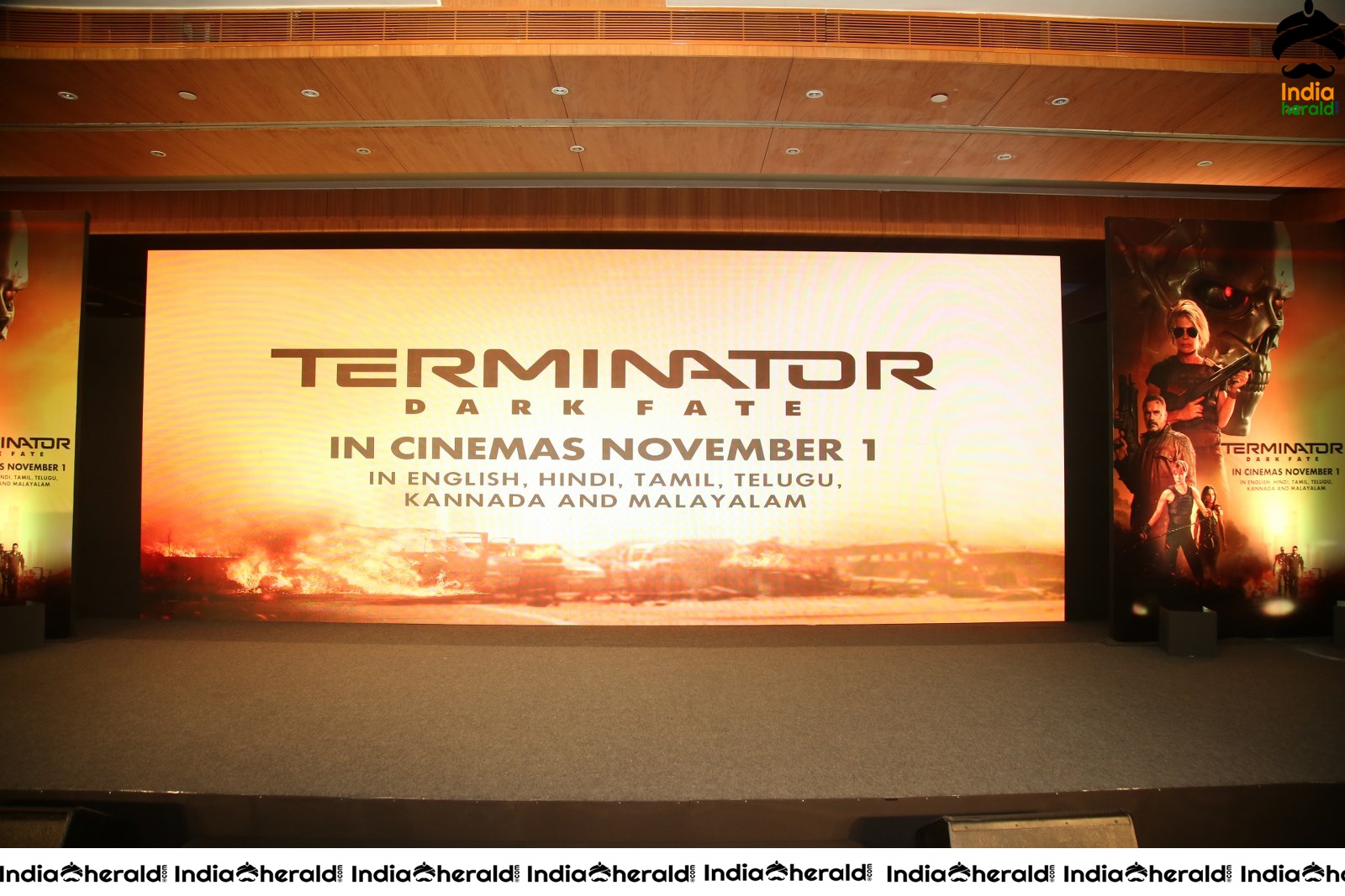 Terminator Dark Fate Telugu Trailer Launch by Vijay Deverak