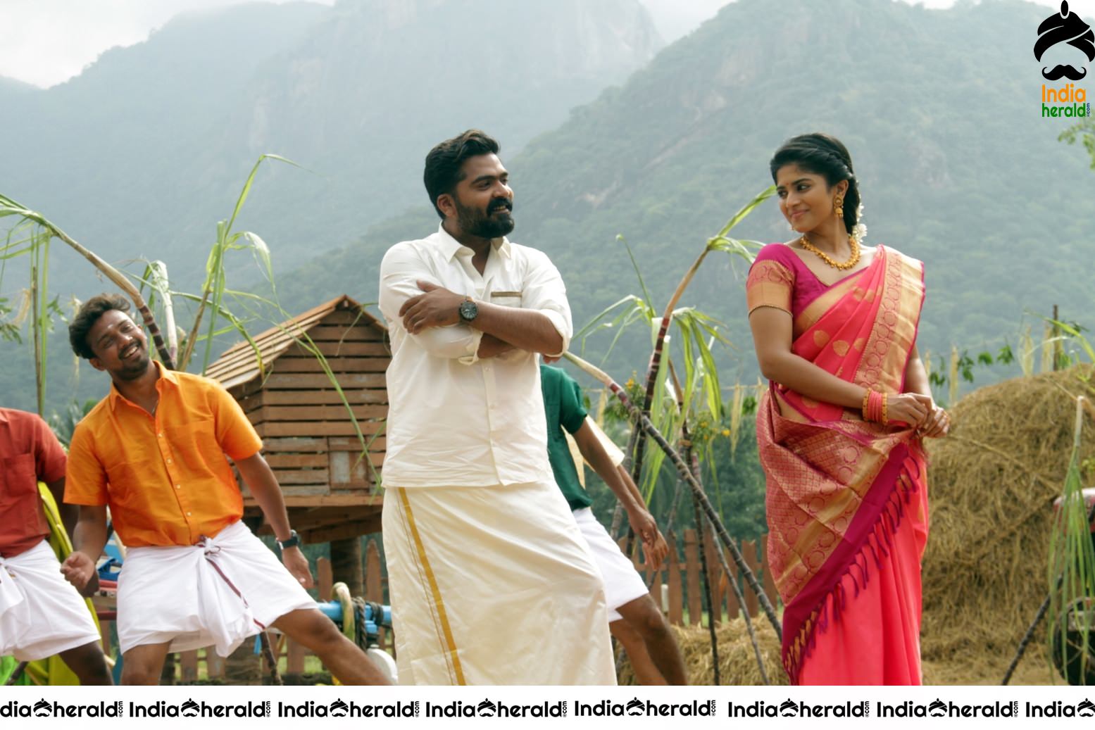 Unseen Photos of Actor STR from his last movie VRV as his 3