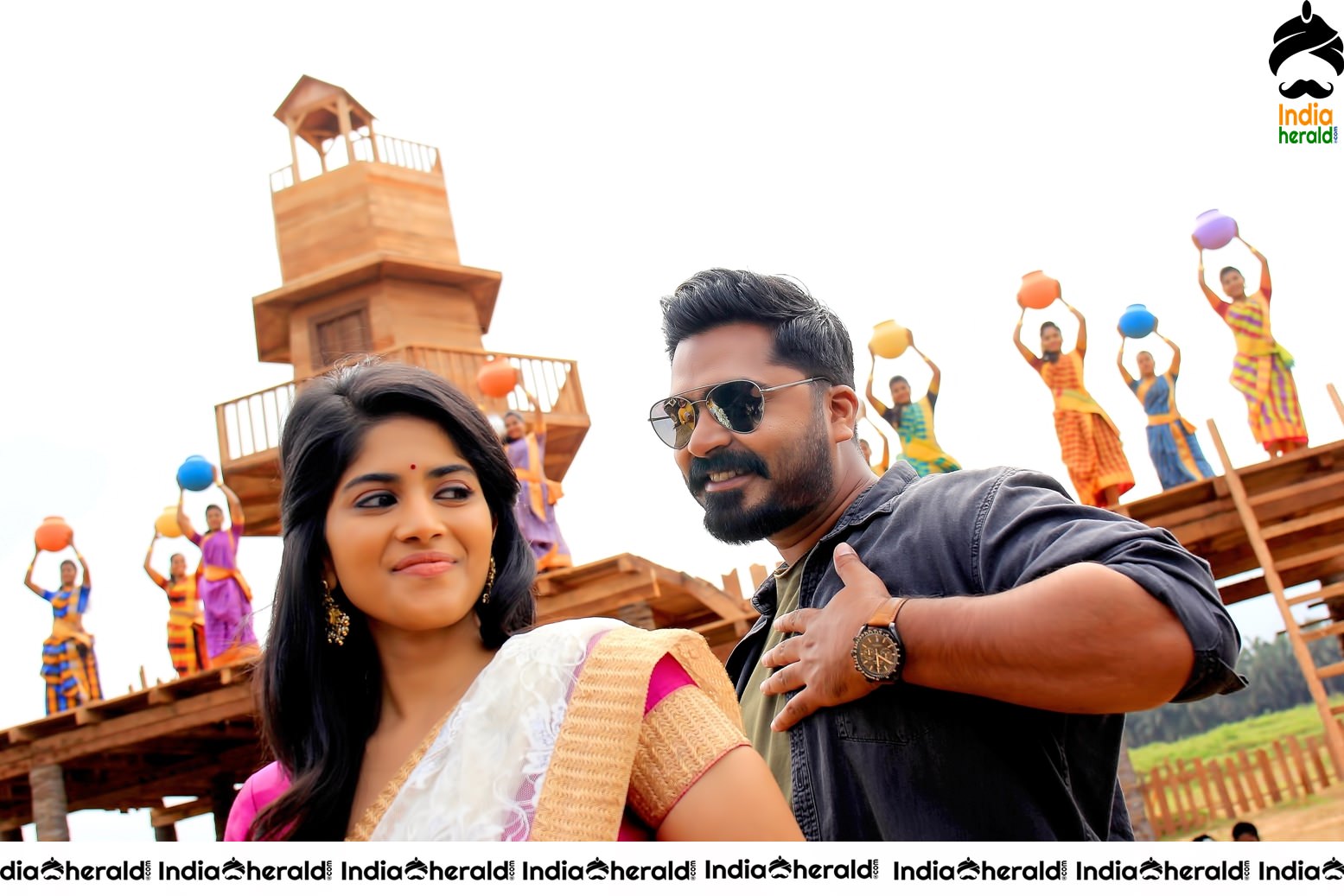 Unseen Photos of Actor STR from his last movie VRV as his 3