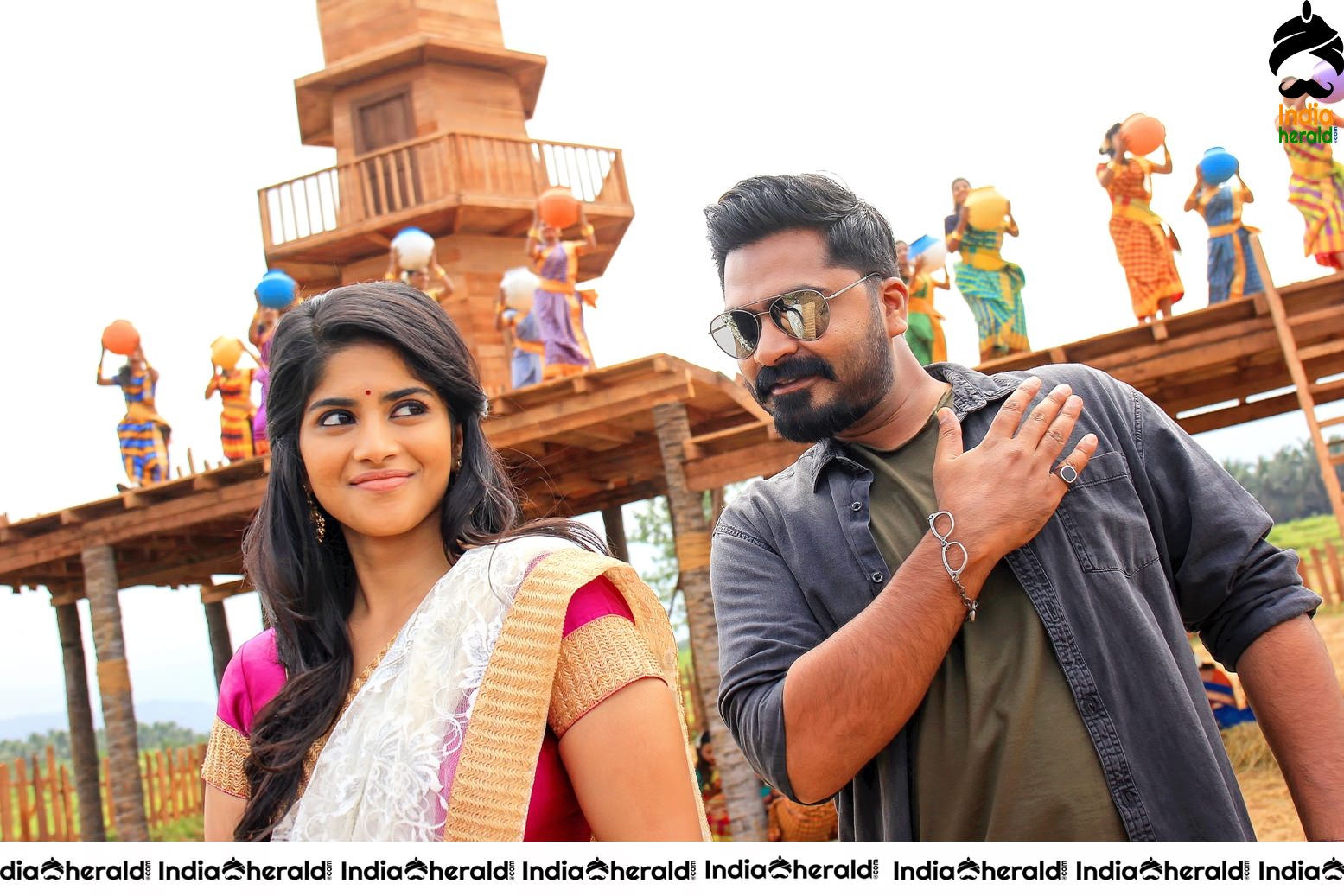 Unseen Photos of Actor STR from his last movie VRV as his 3