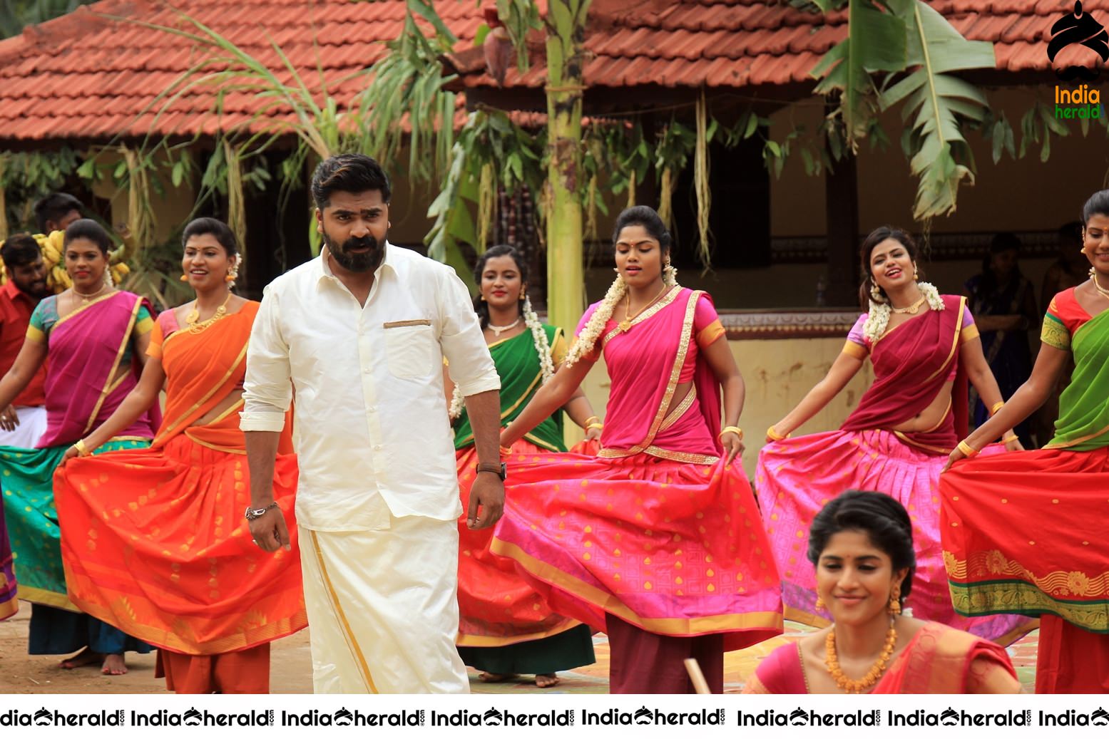 Unseen Photos of Actor STR from his last movie VRV as his 3