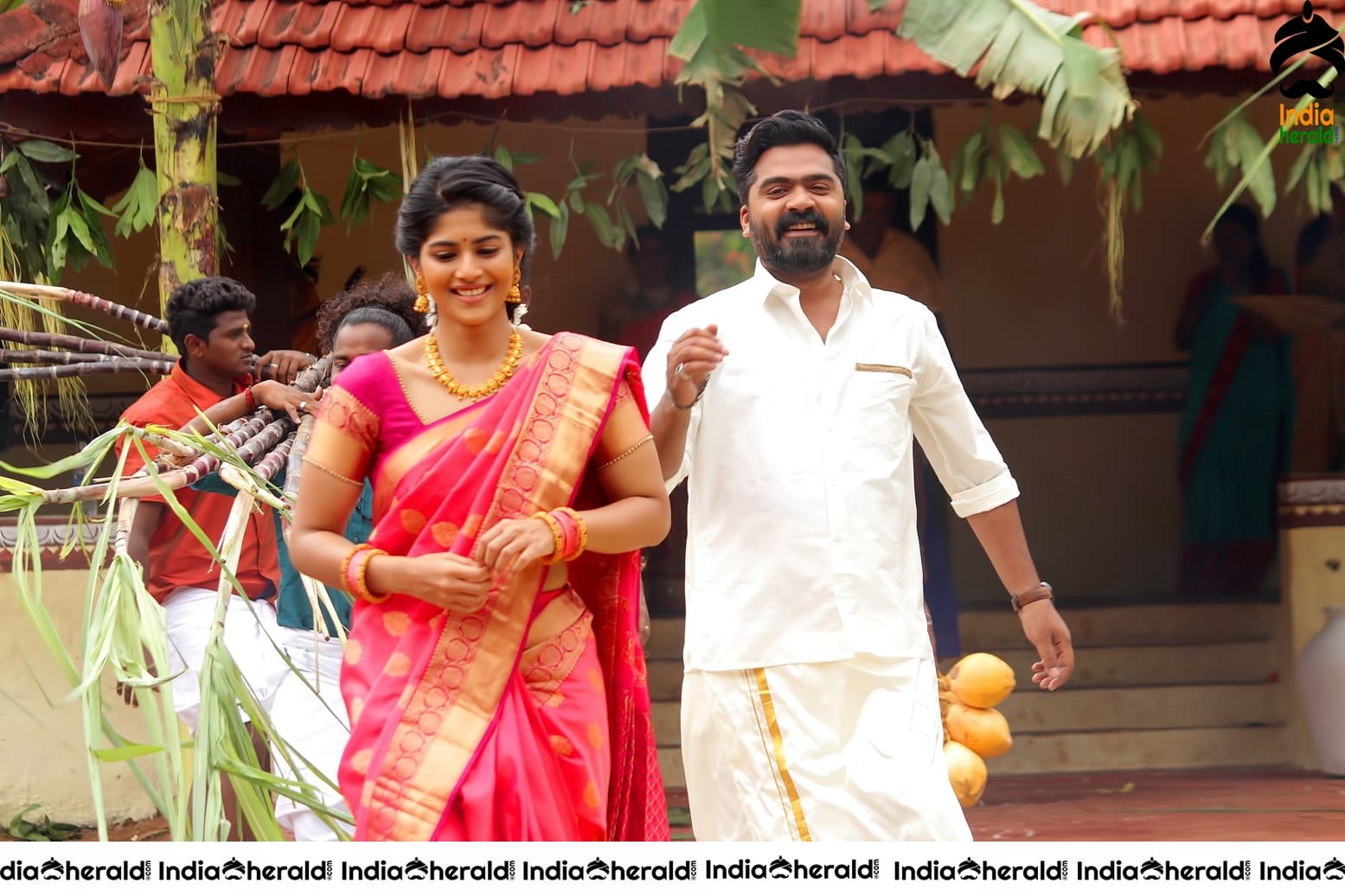 Unseen Photos of Actor STR from his last movie VRV as his 3