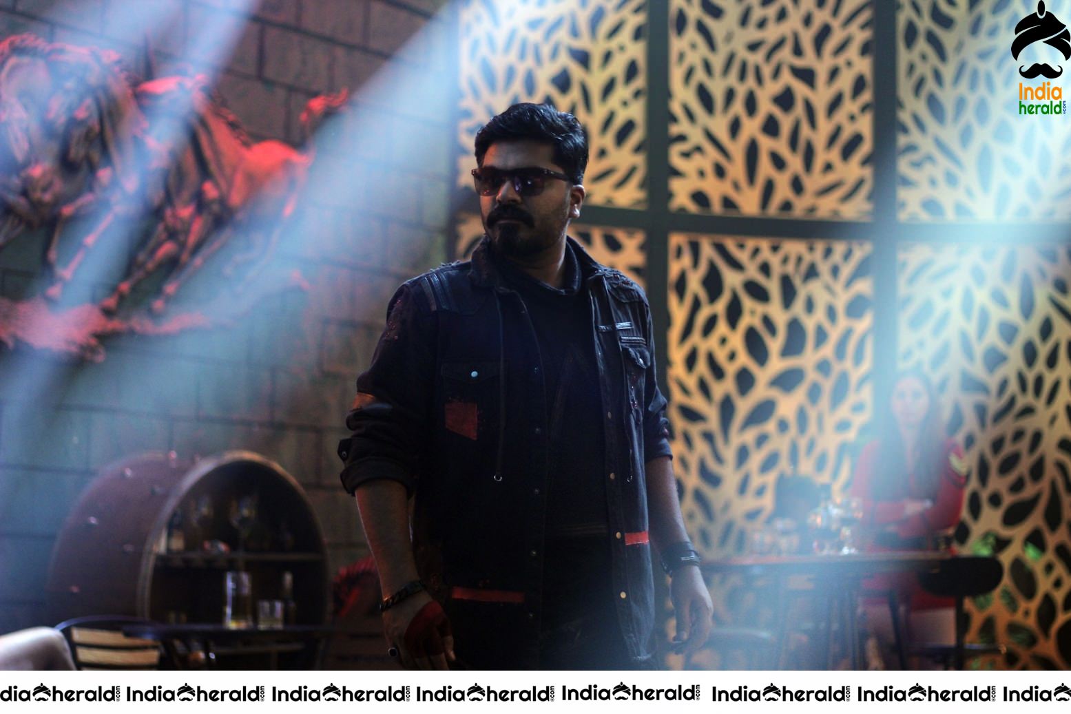 Unseen Photos of Actor STR from his last movie VRV as his 3
