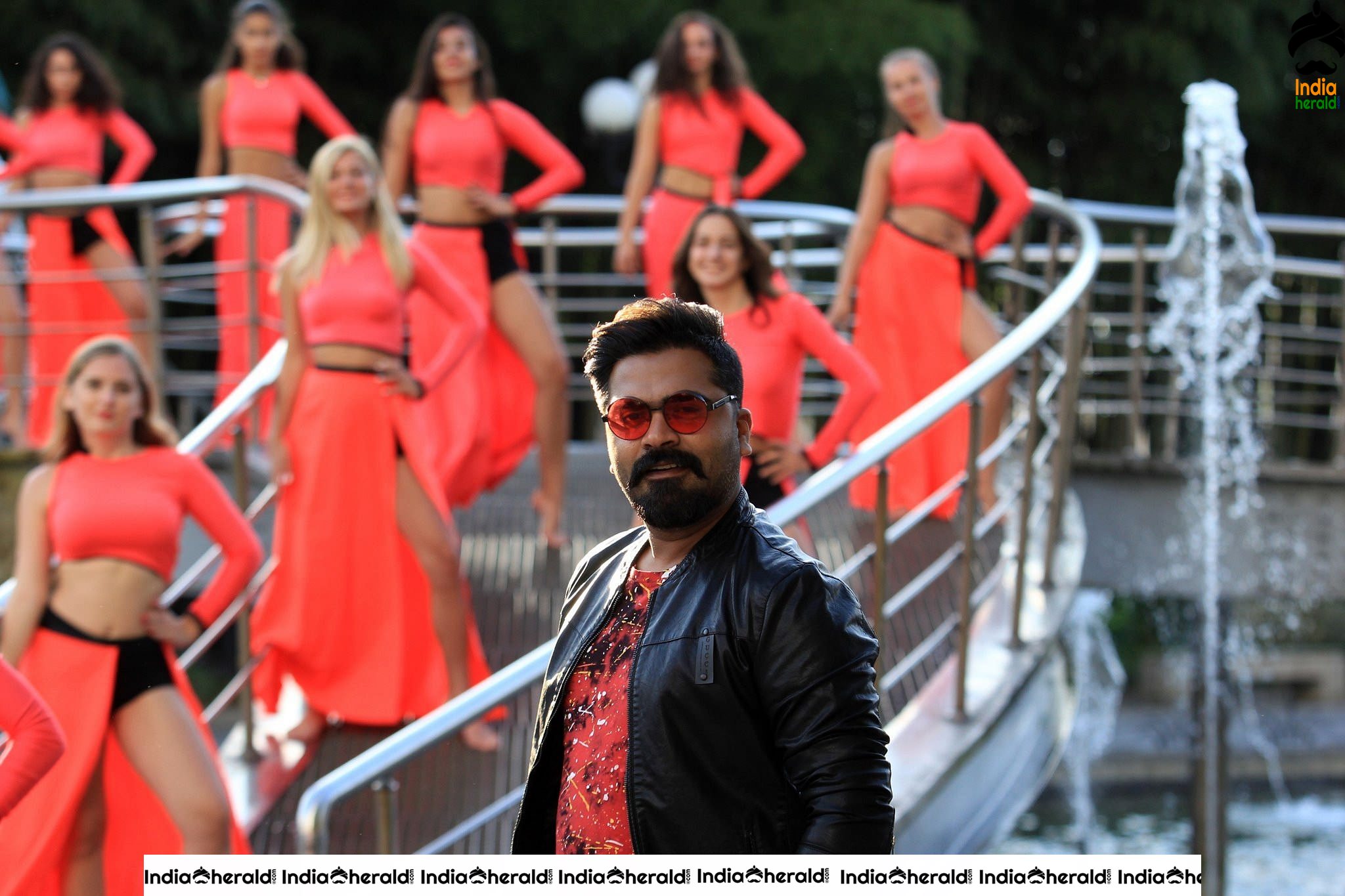 Unseen Photos of Actor STR from his last movie VRV as his 3