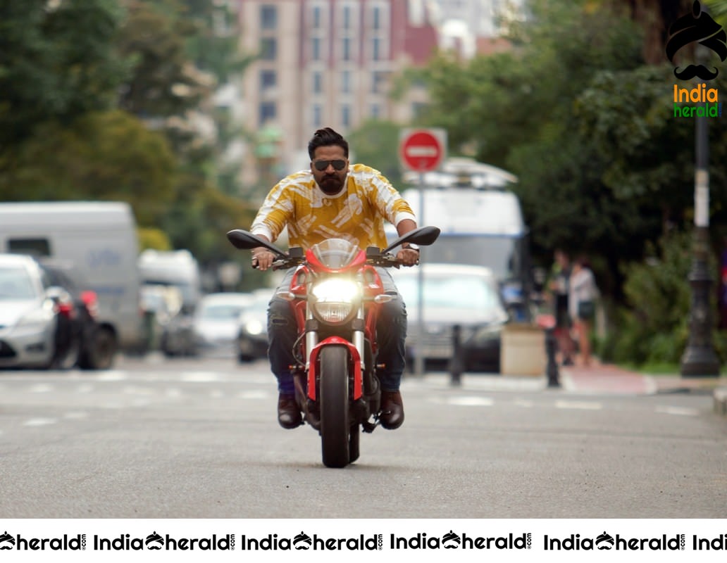 Unseen Photos of Actor STR from his last movie VRV as his 3