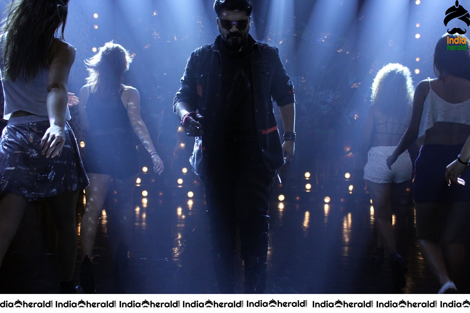 Unseen Photos of Actor STR from his last movie VRV as his 3