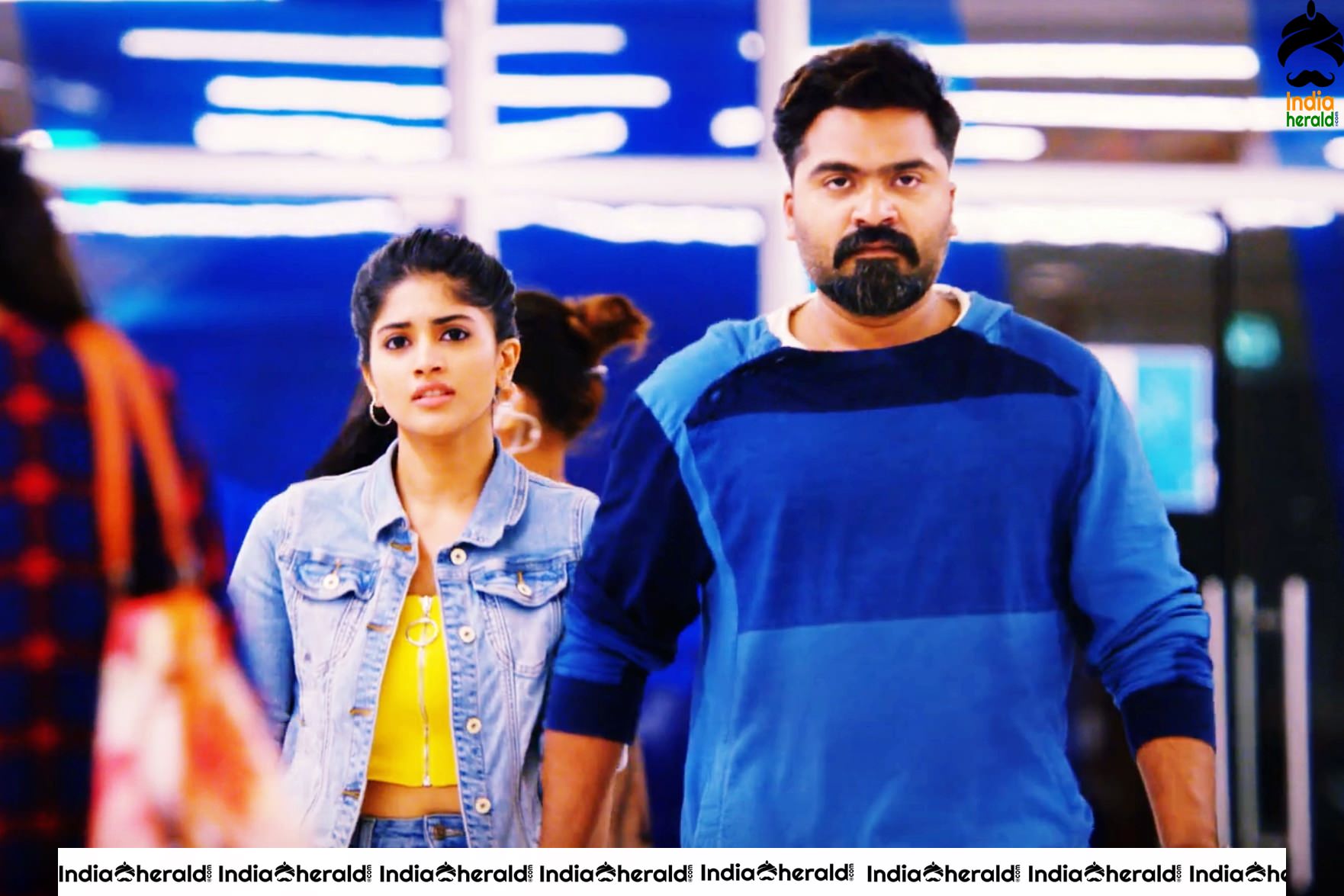 Unseen Photos of Actor STR from his last movie VRV as his 3