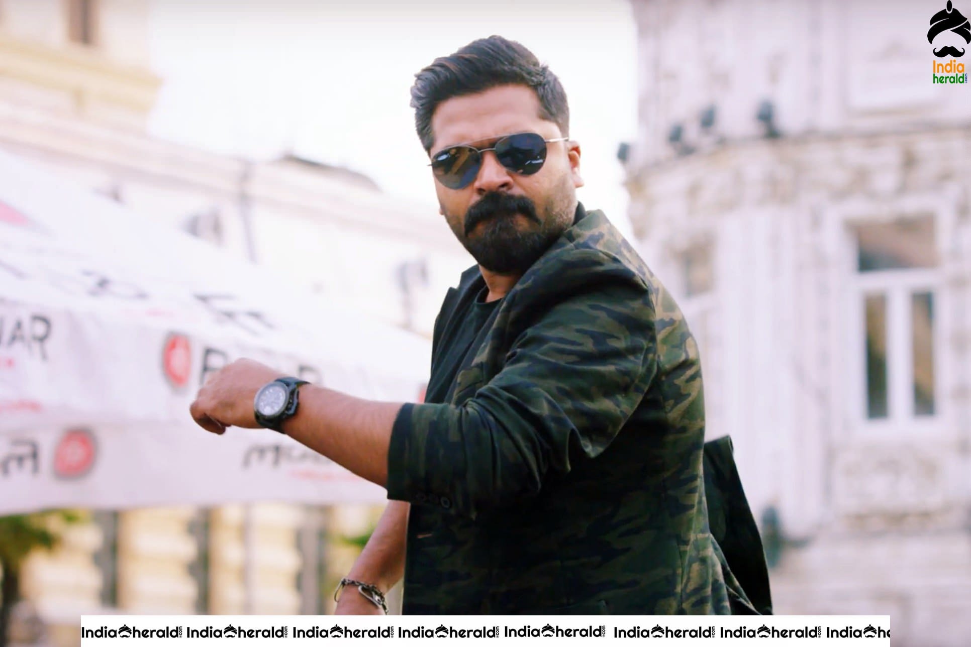 Unseen Photos of Actor STR from his last movie VRV as his 3