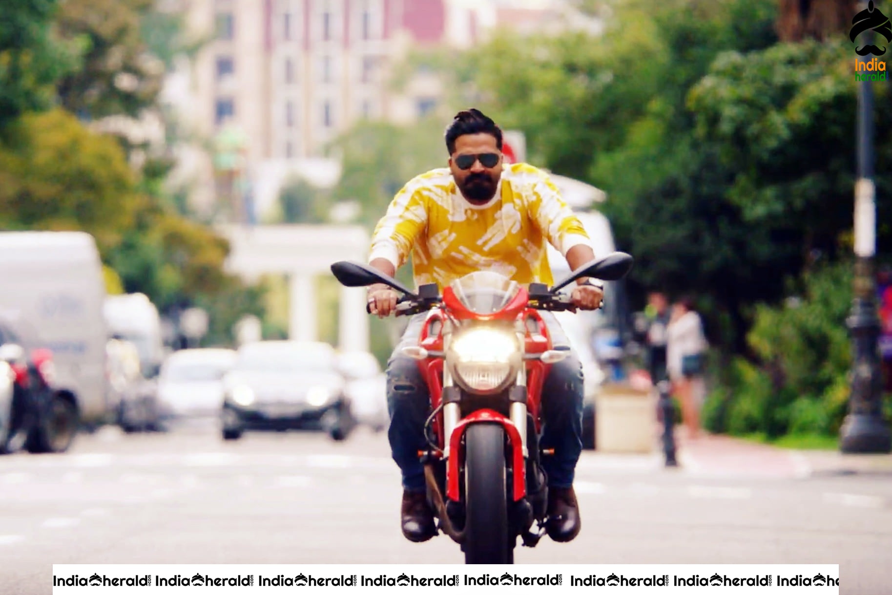 Unseen Photos of Actor STR from his last movie VRV as his 3