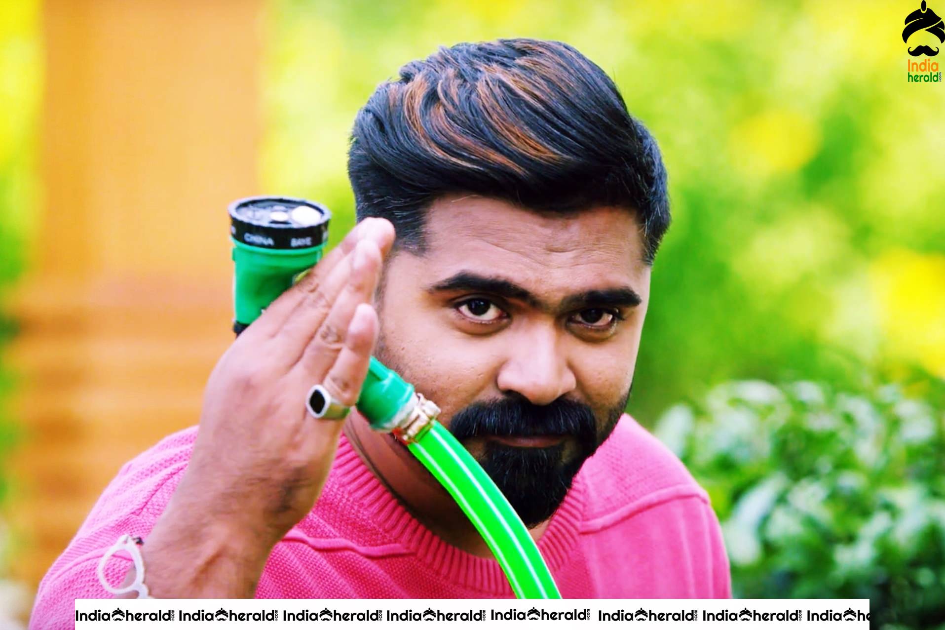 Unseen Photos of Actor STR from his last movie VRV as his 3