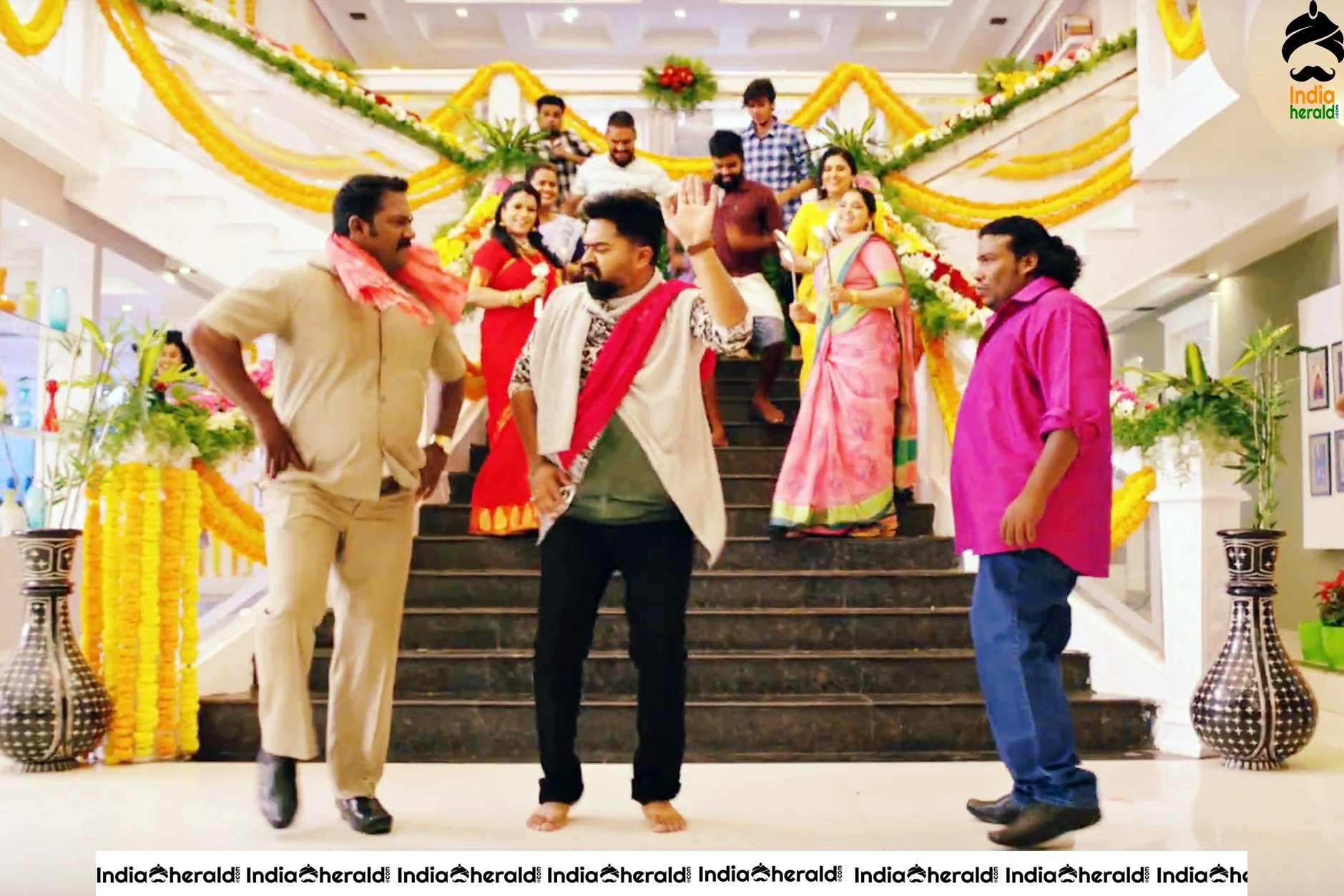 Unseen Photos of Actor STR from his last movie VRV as his 3