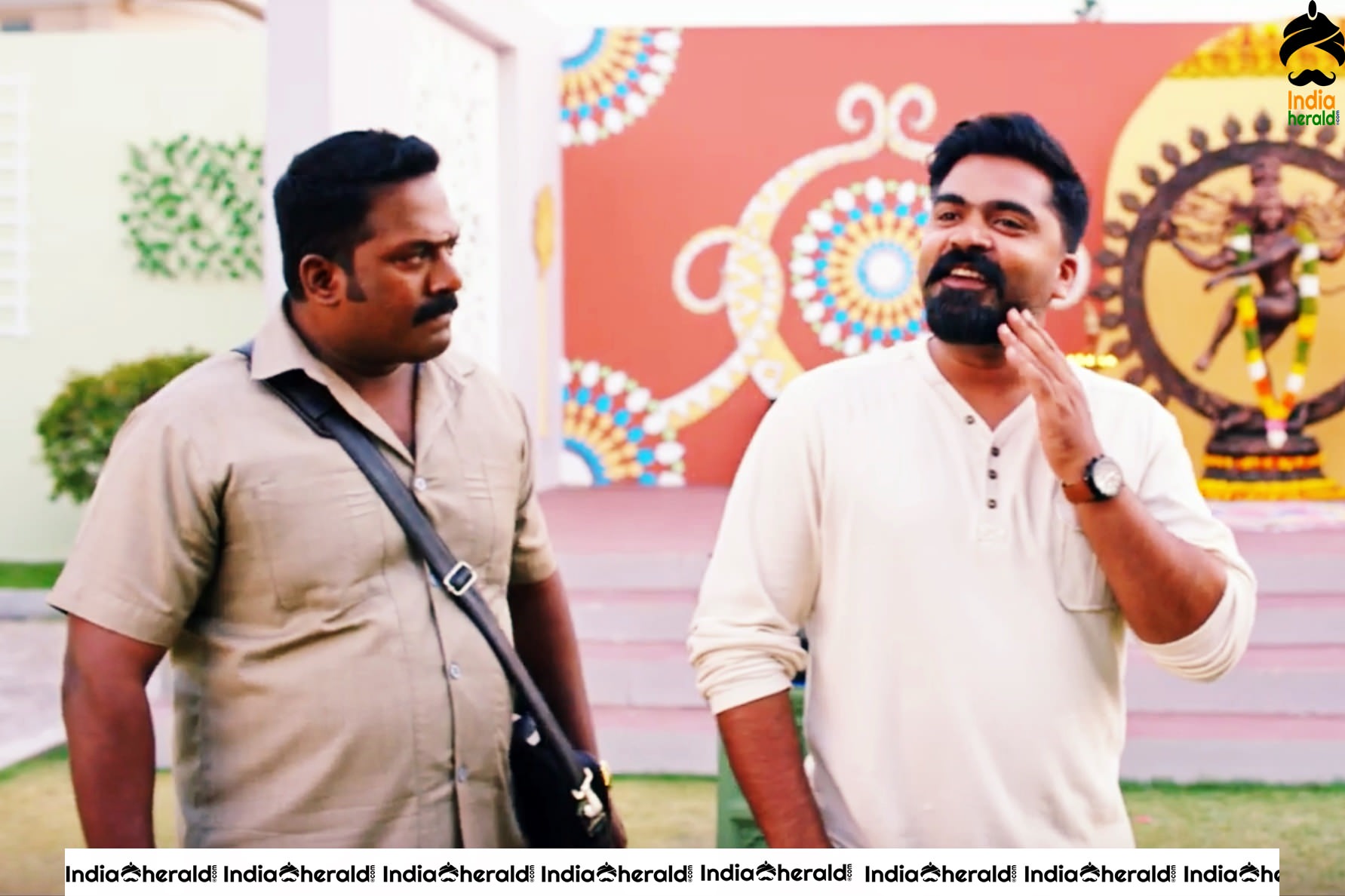 Unseen Photos of Actor STR from his last movie VRV as his 3