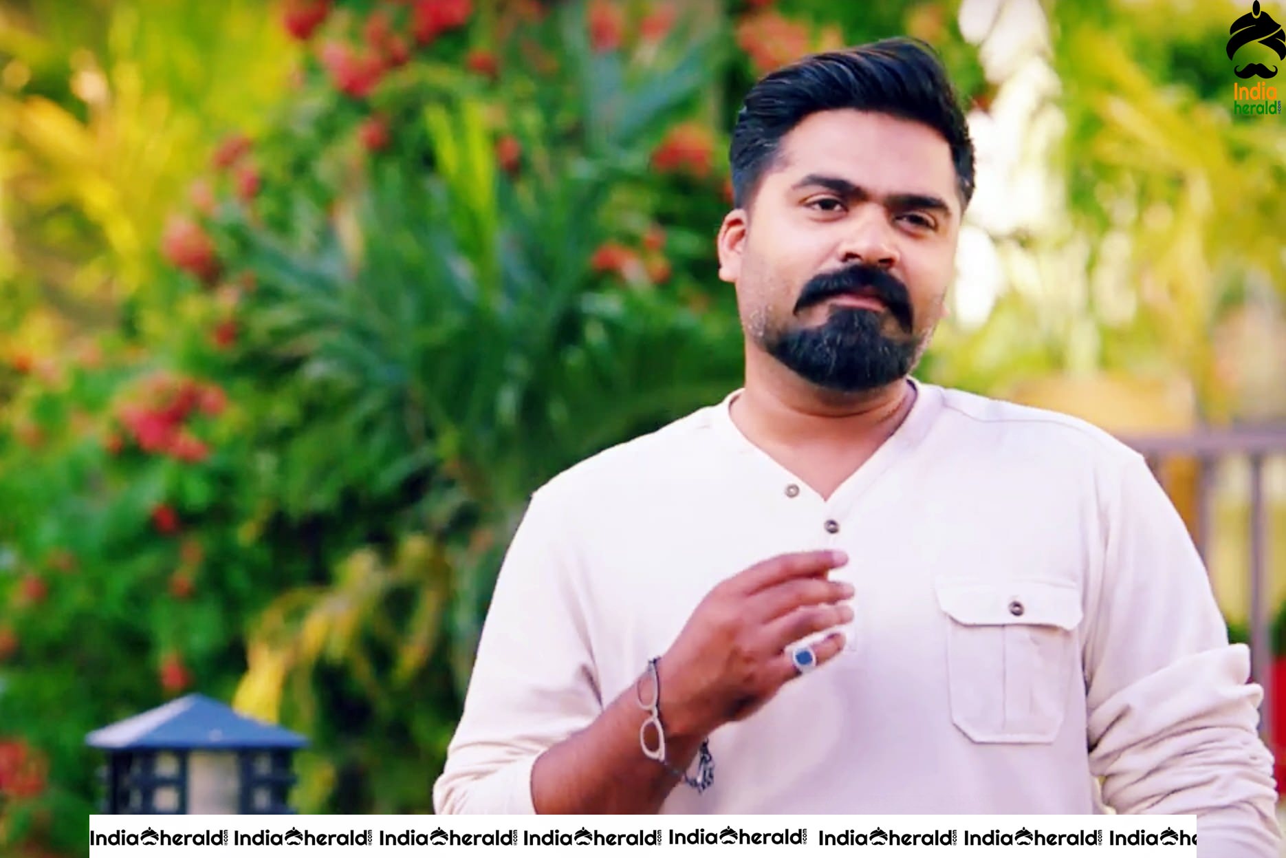 Unseen Photos of Actor STR from his last movie VRV as his 3