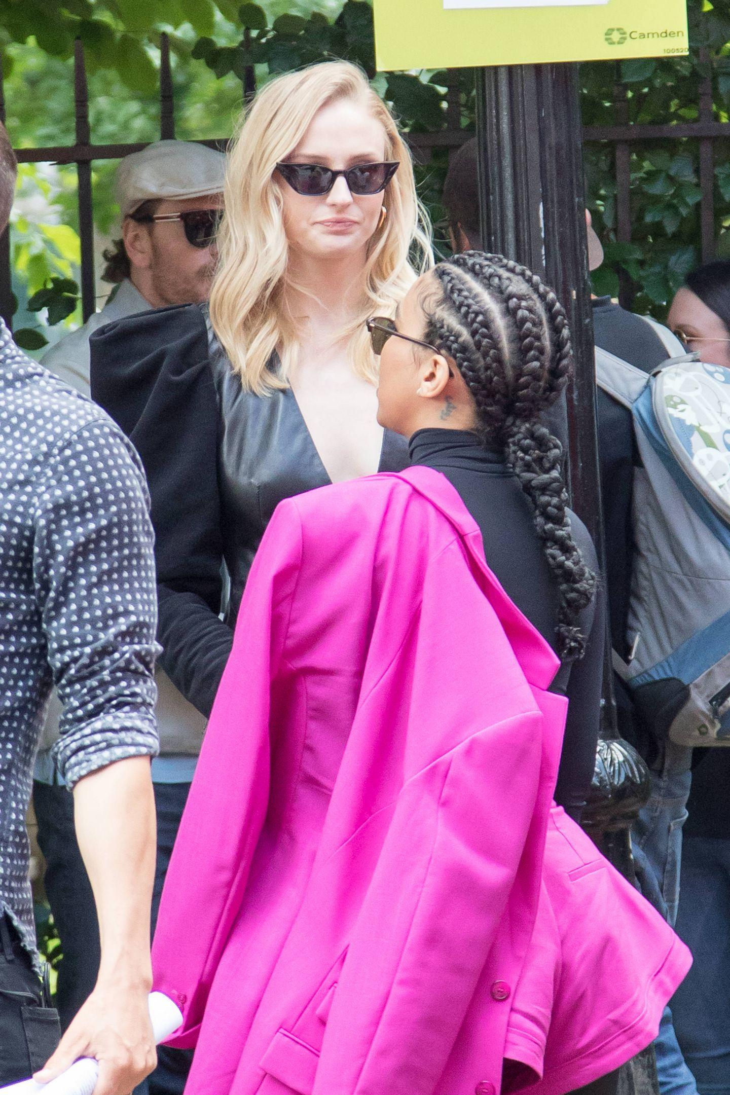 Sophie Turner, Jessica Chastain & Alexandra Shipp