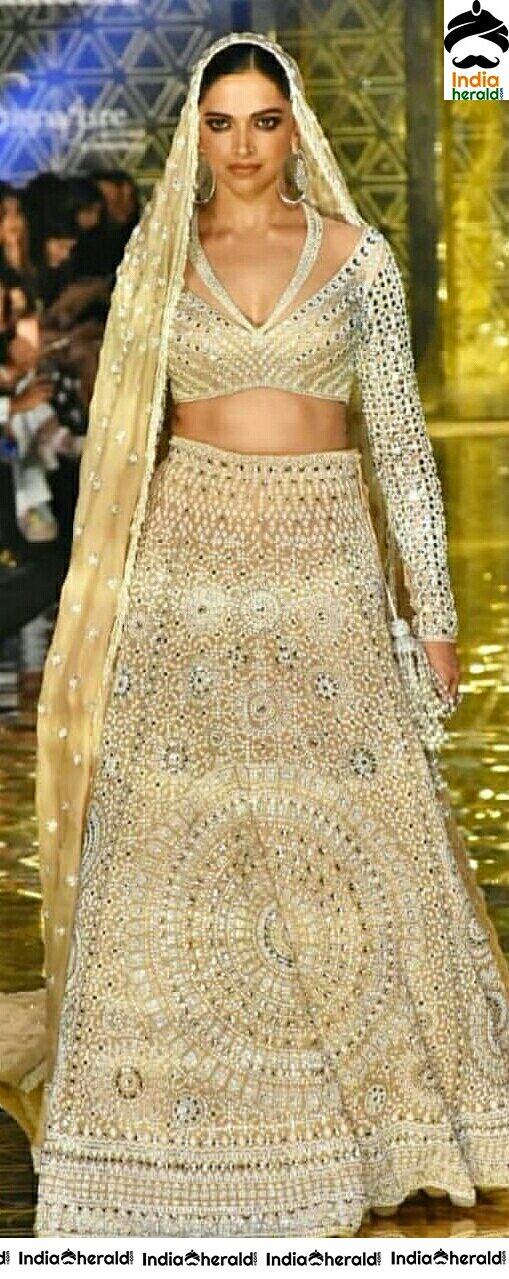 Actress Deepika Padukone Stunning Stills From Ramp Walk For