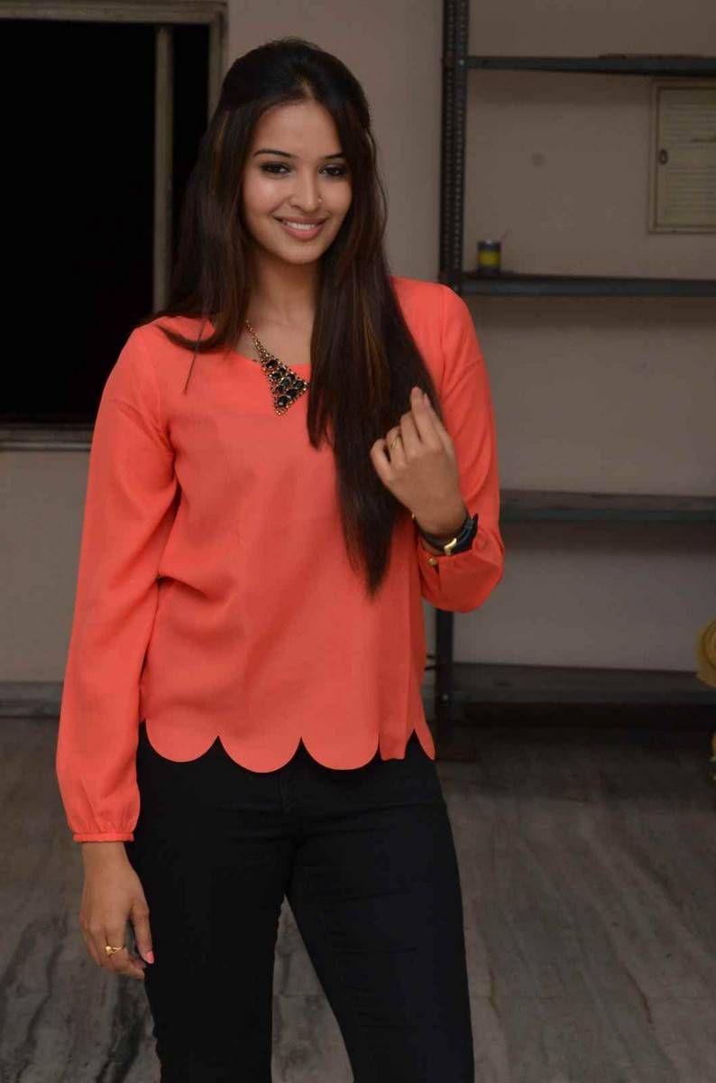 Actress Poojitha Cute Stills
