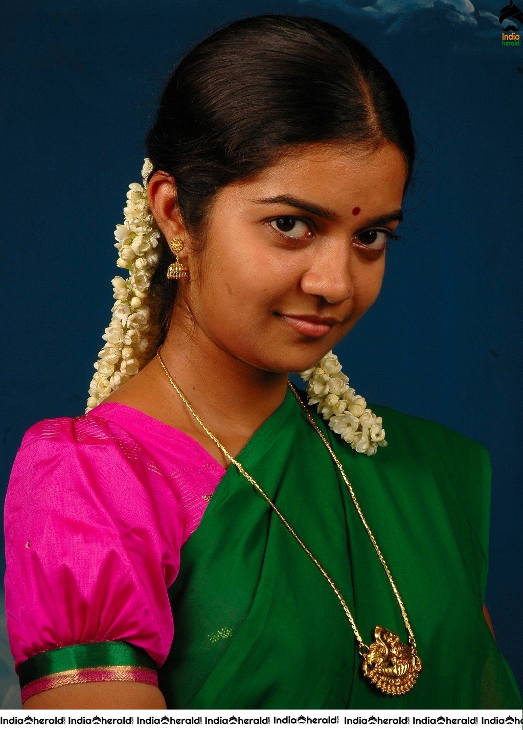 Colors Swathi Reddy Looking Gorgeous in Rural Makeover Phot