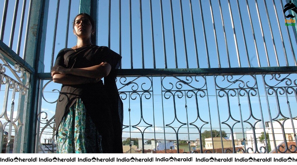 Colors Swathi Reddy Looking Gorgeous in Rural Makeover Phot