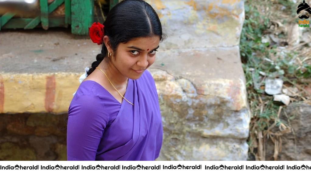 Colors Swathi Reddy Looking Gorgeous in Rural Makeover Phot