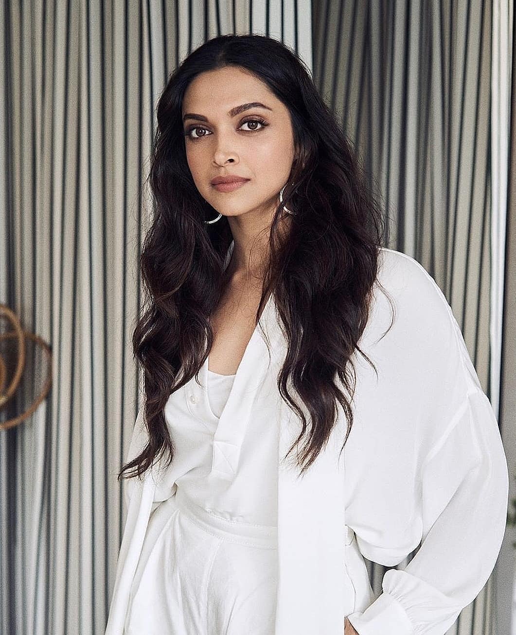Deepika Padukone Looking Dapper In White