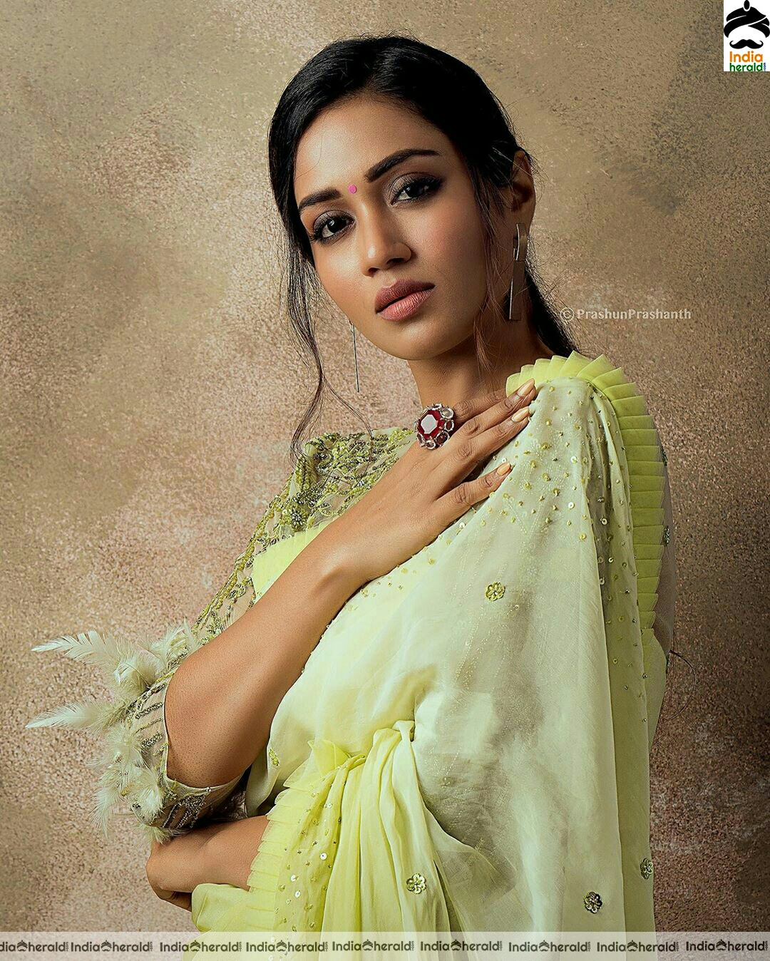 Dusky Beauty Nivetha Pethuraj Looking Cute