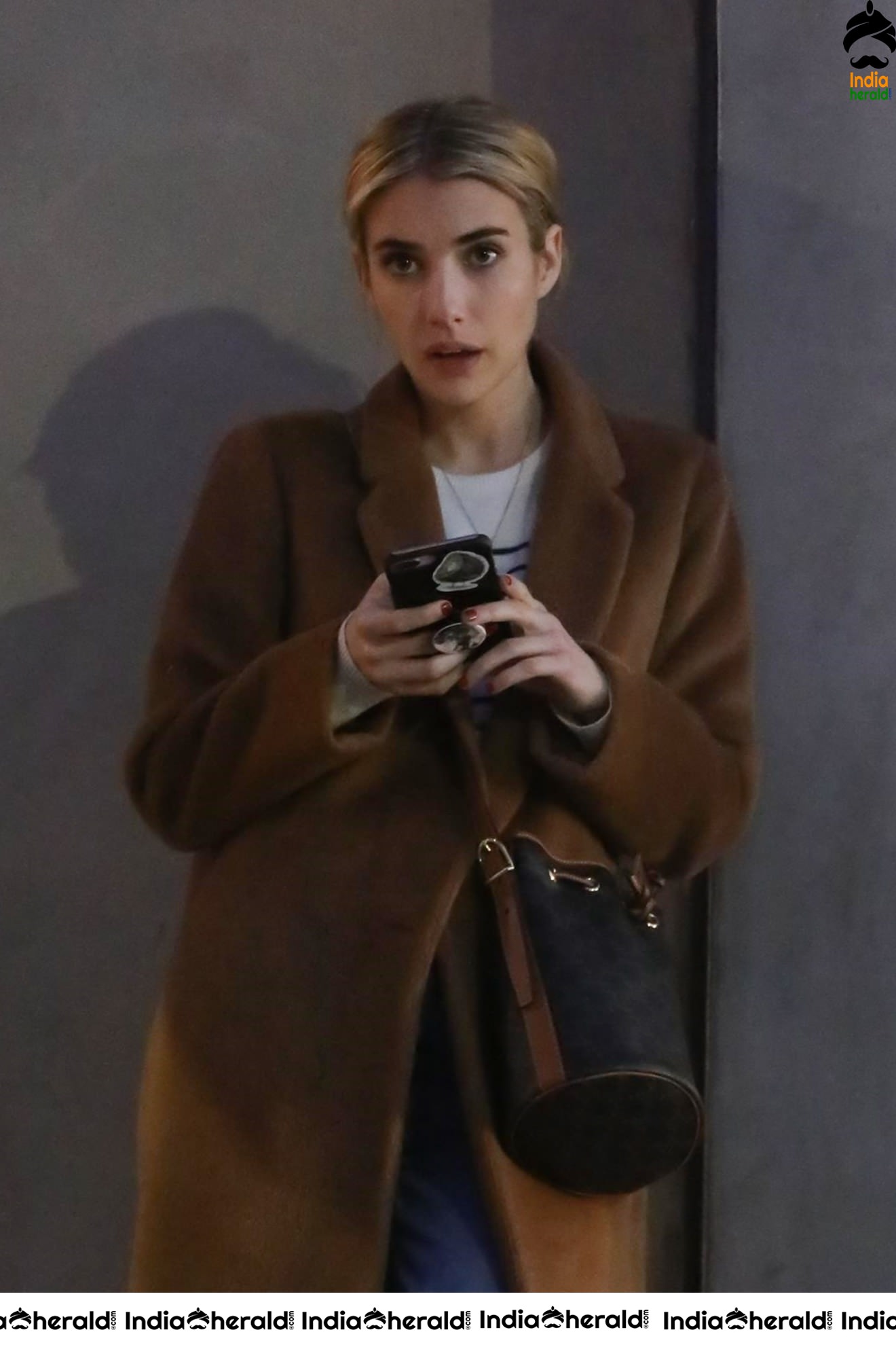 Emma Roberts caught by Paparazzi while Out in Los Angeles