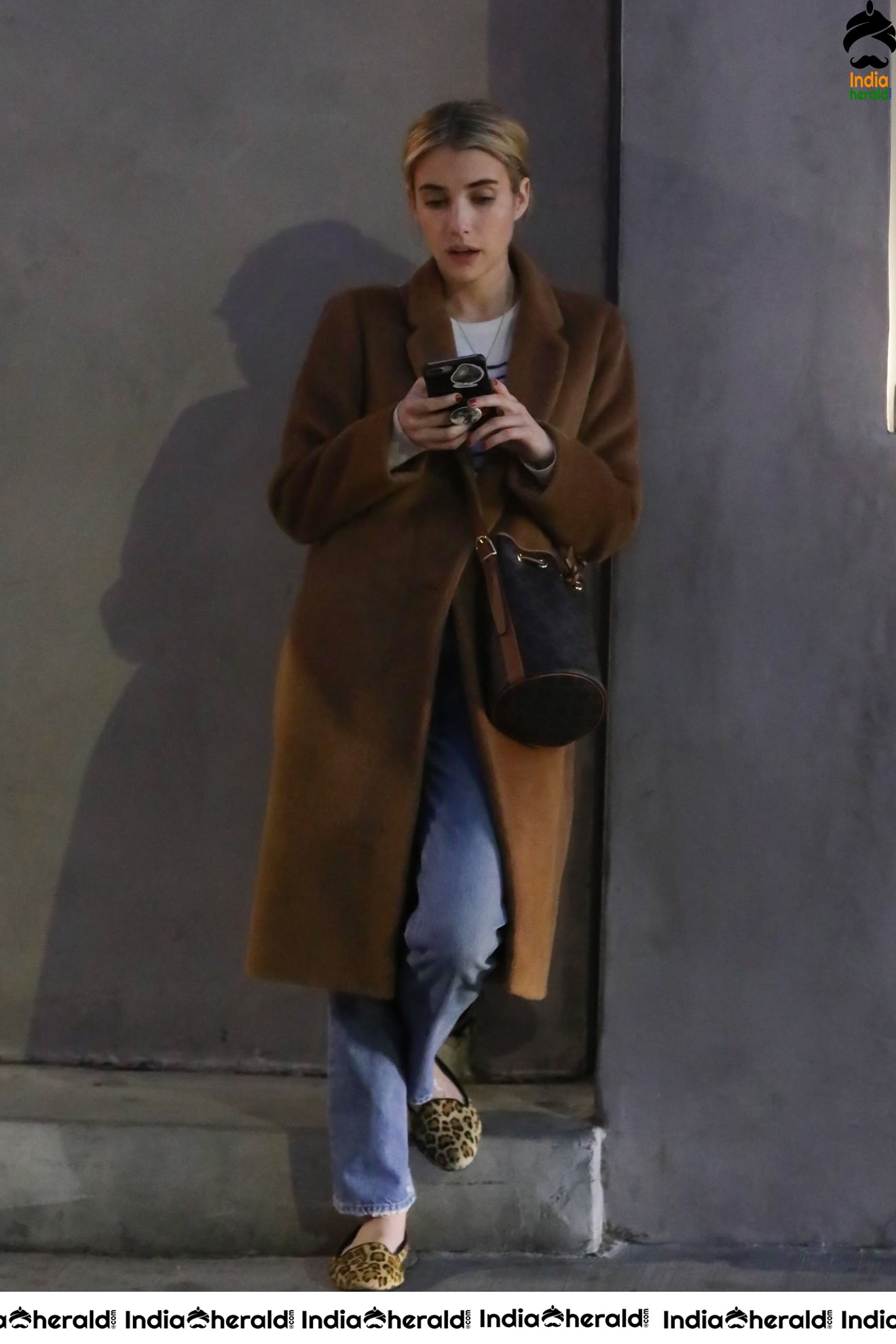 Emma Roberts caught by Paparazzi while Out in Los Angeles