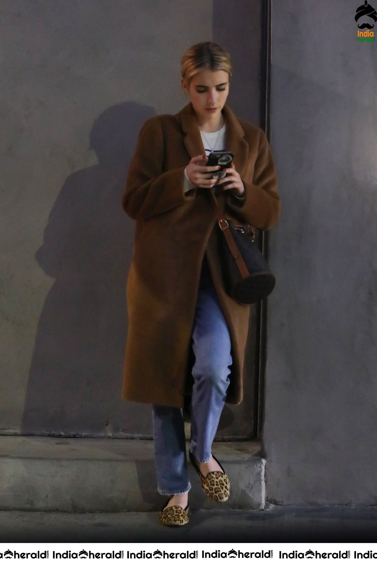 Emma Roberts caught by Paparazzi while Out in Los Angeles