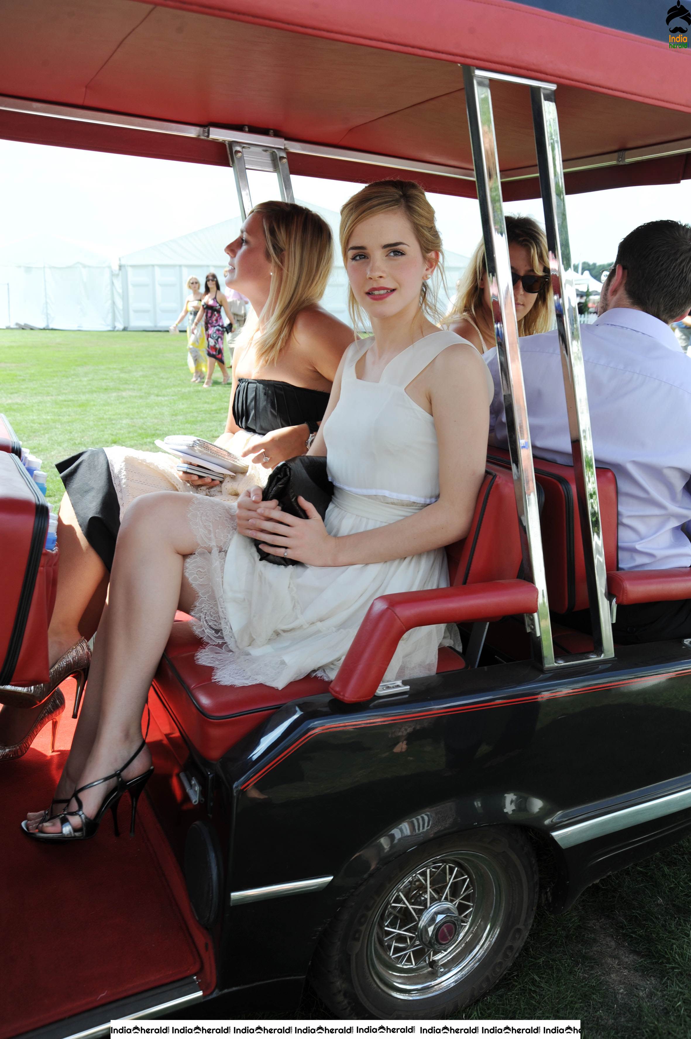 Emma Watson at Cartier International Polo in Windsor Set 5