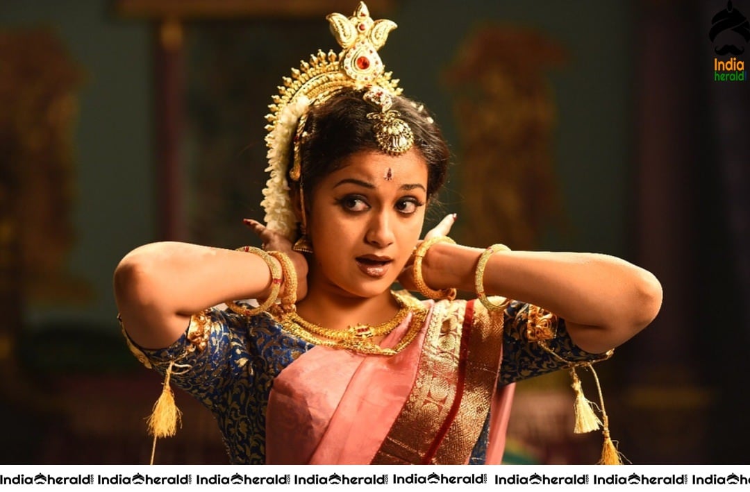 Keerthy Suresh Unseen Photos as legendary actress Savithri