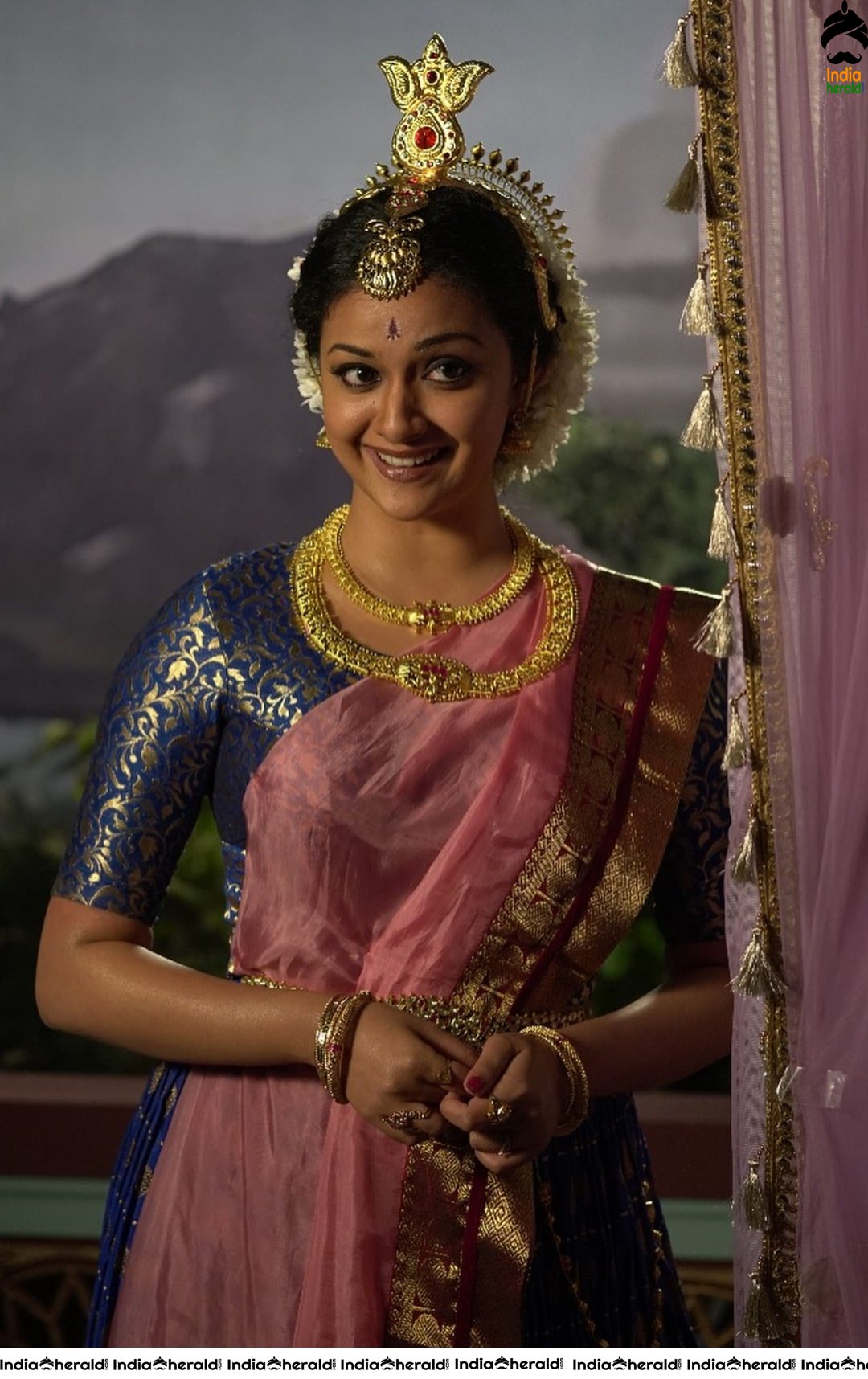 Keerthy Suresh Unseen Photos as legendary actress Savithri