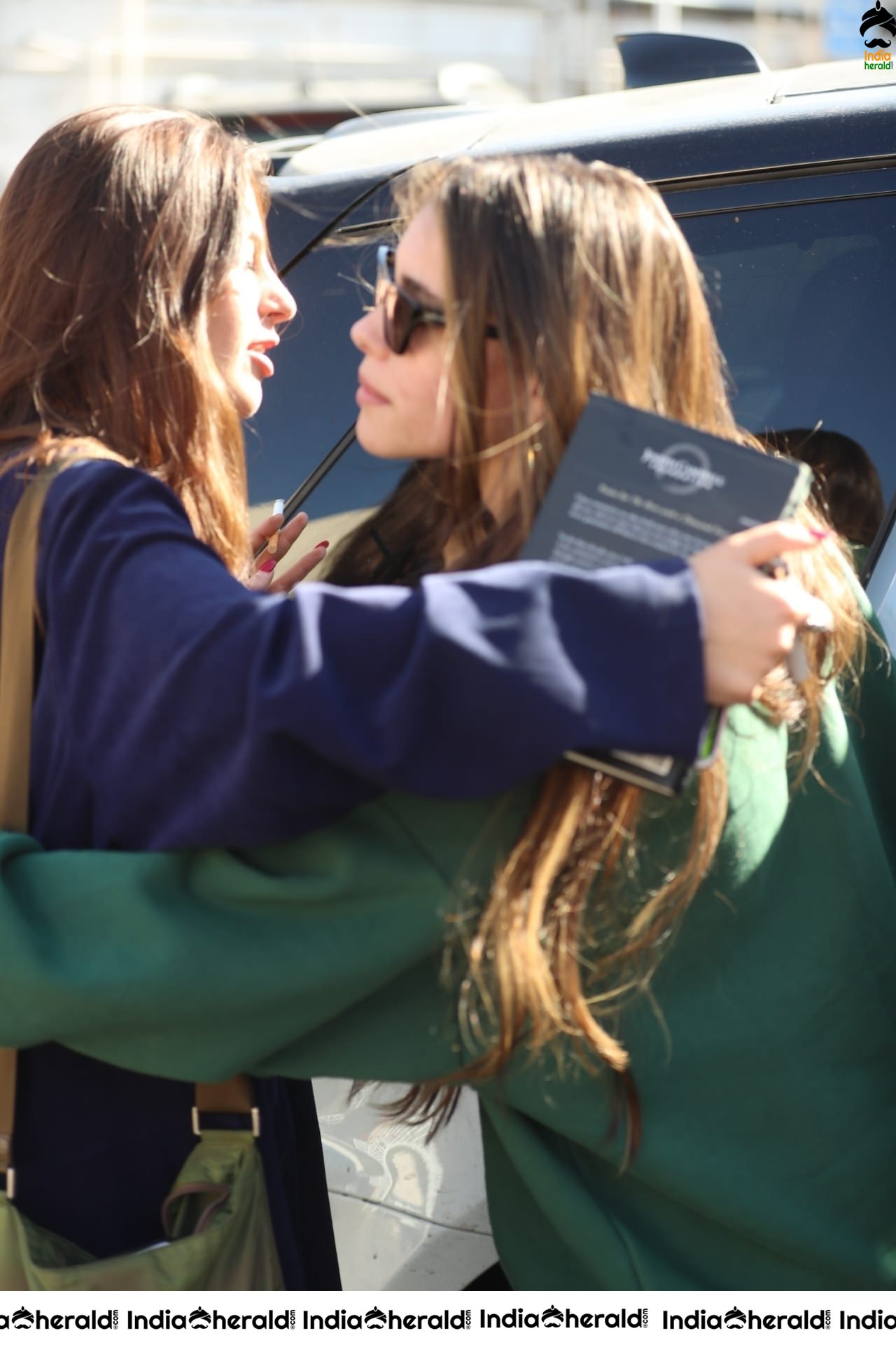 Madison Beer caught by Paparazzi while leaving Croft Alley