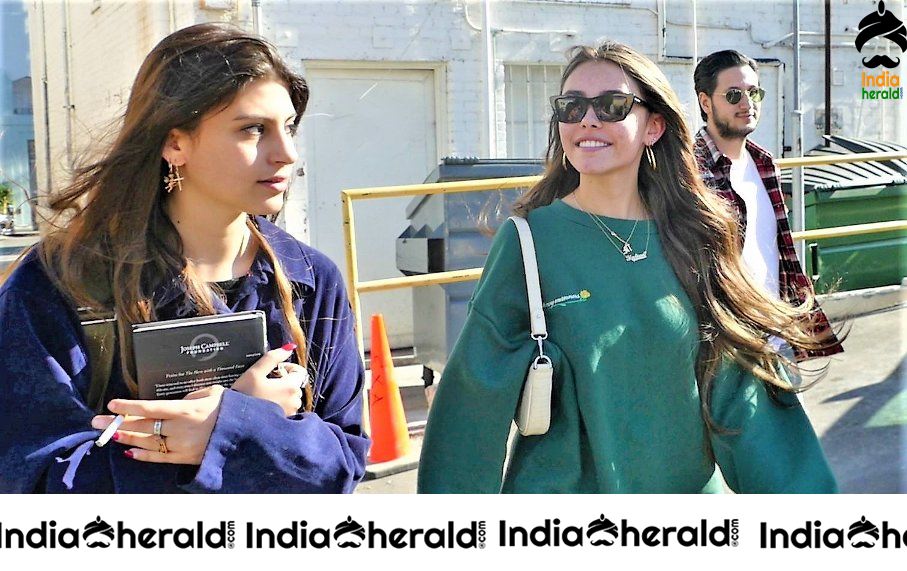 Madison Beer caught by Paparazzi while leaving Croft Alley