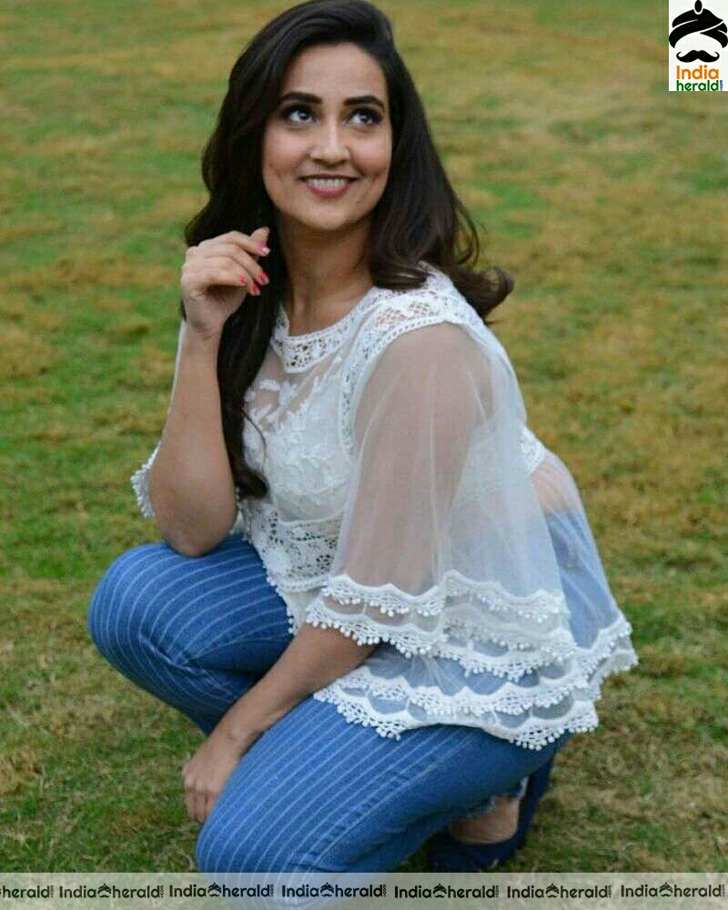 Manjusha Cute White Dress Stills