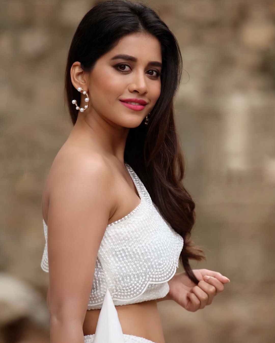 Nabha Exposing Her Navel In Latest Photoshoot