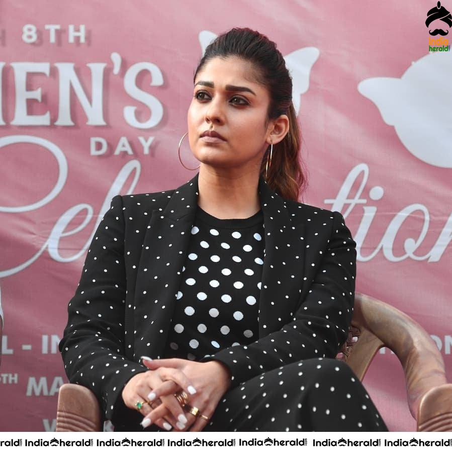 Nayantara clicked at Womens day celebration by the IRS Asso
