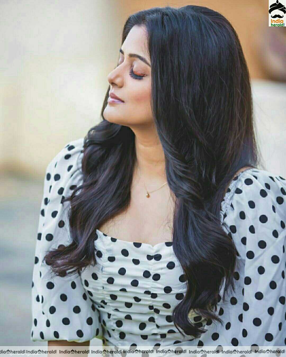 Priya Mani Latest Black and white Dress Stills