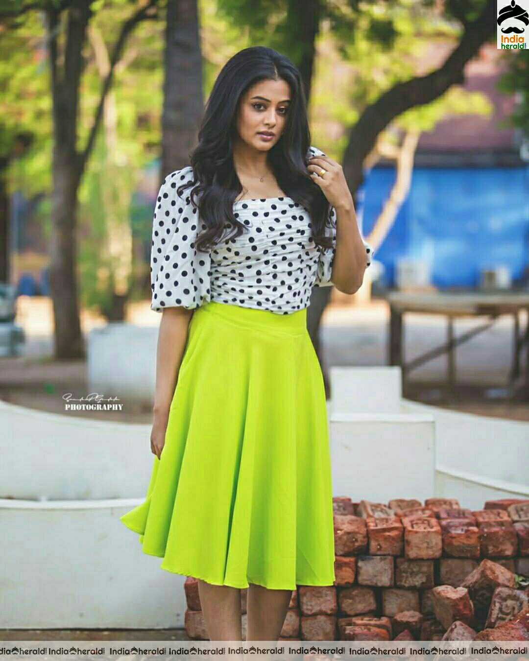 Priya Mani Latest Black and white Dress Stills