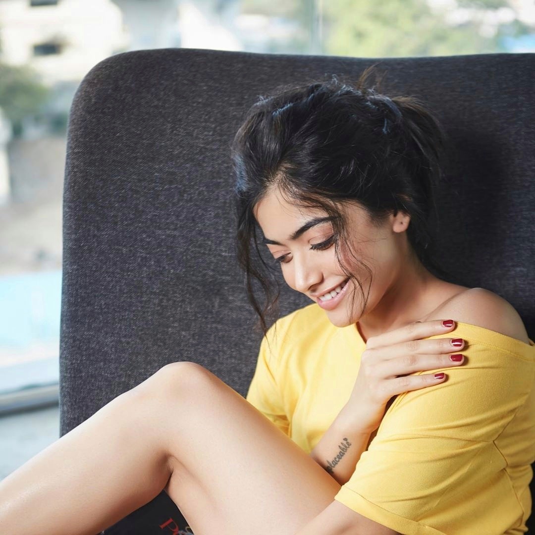 Rashmika Mandanna Tempting Hot Photoshoot Stills