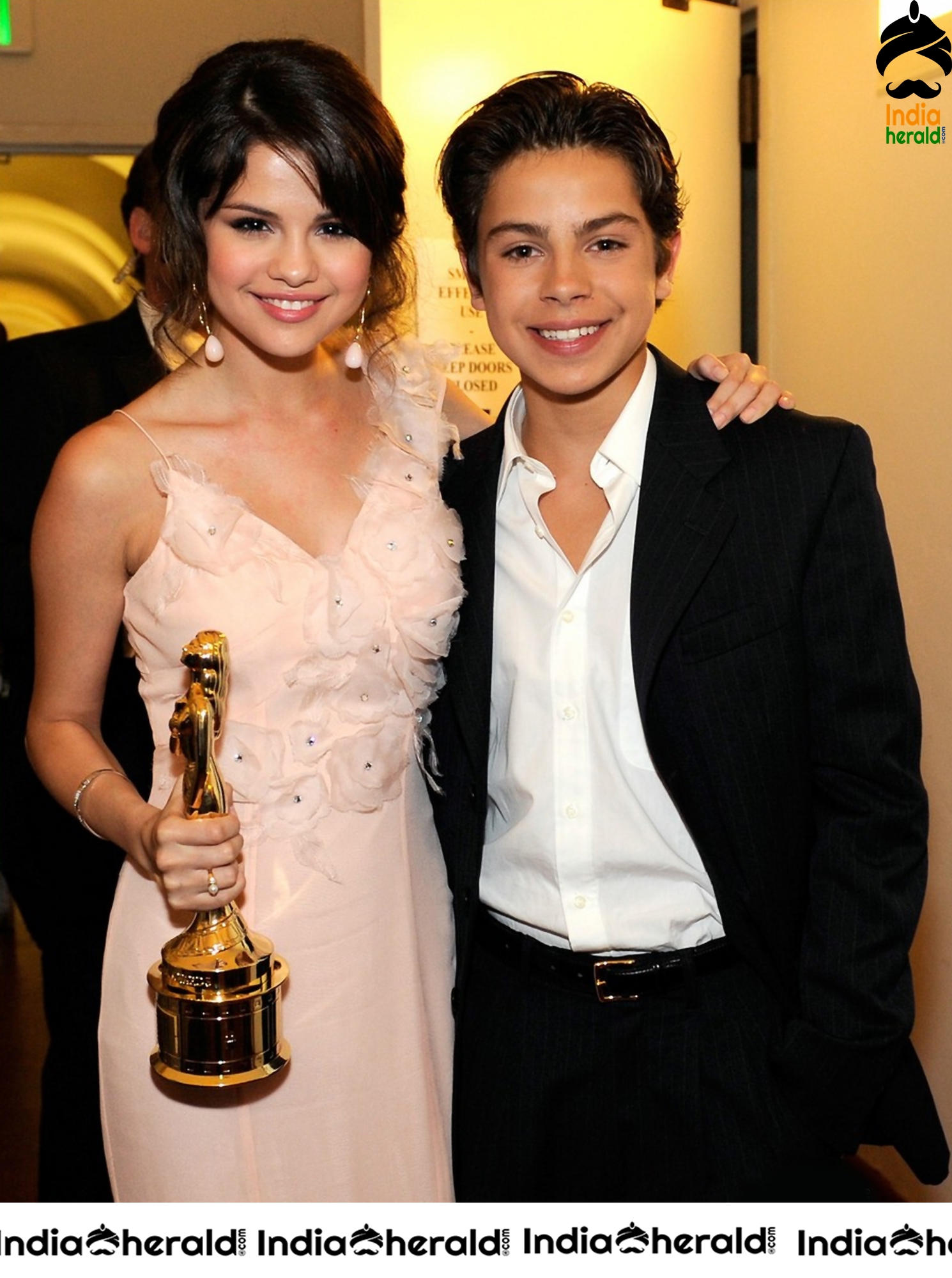 Selena Gomez Walks the Red Carpet after receiving the NCLR