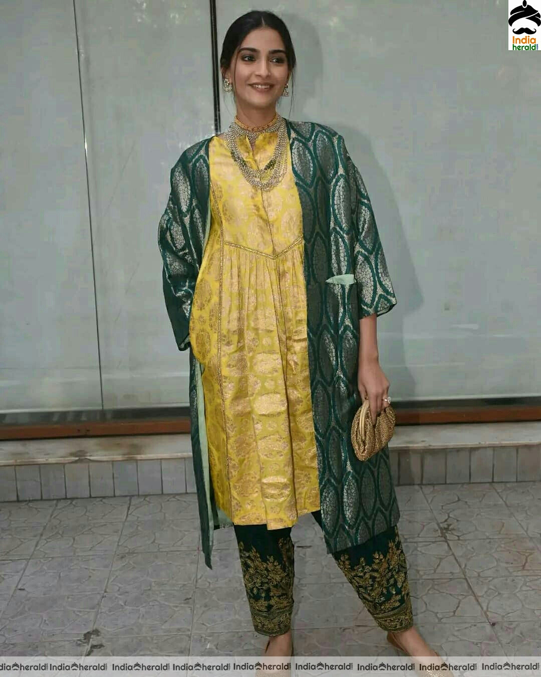 Sonam Kapoor Cute Traditional Chudi Stills