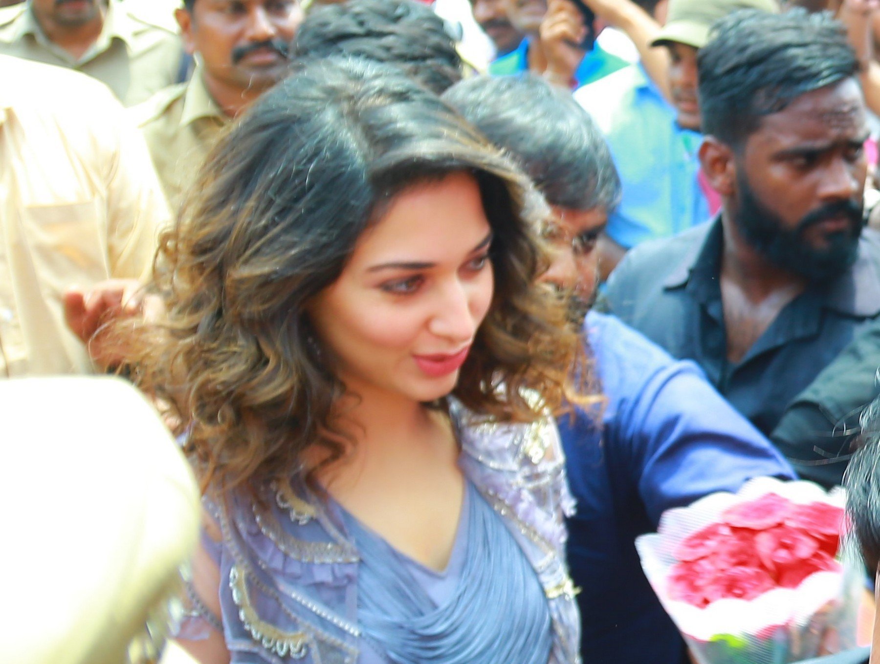 Tamannaah Bhatia Launches B New Mobile Store At Karim Nager