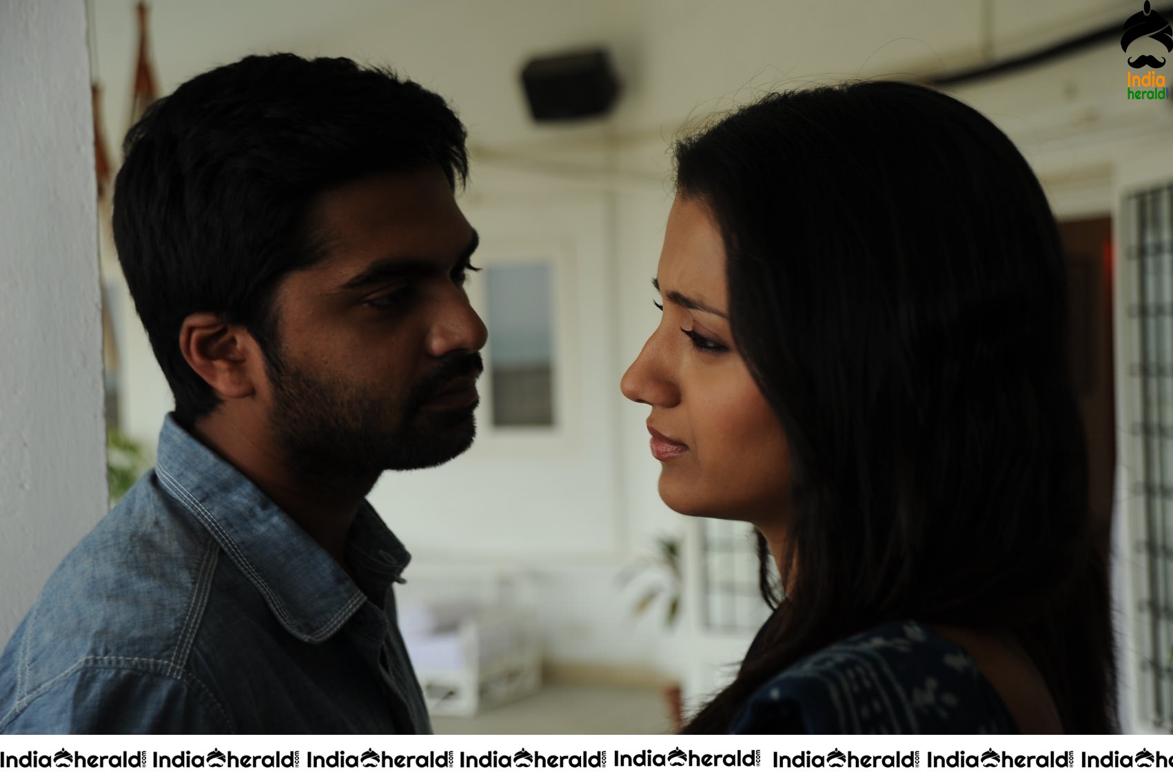 Vtv Stills Of Trisha And Simbu
