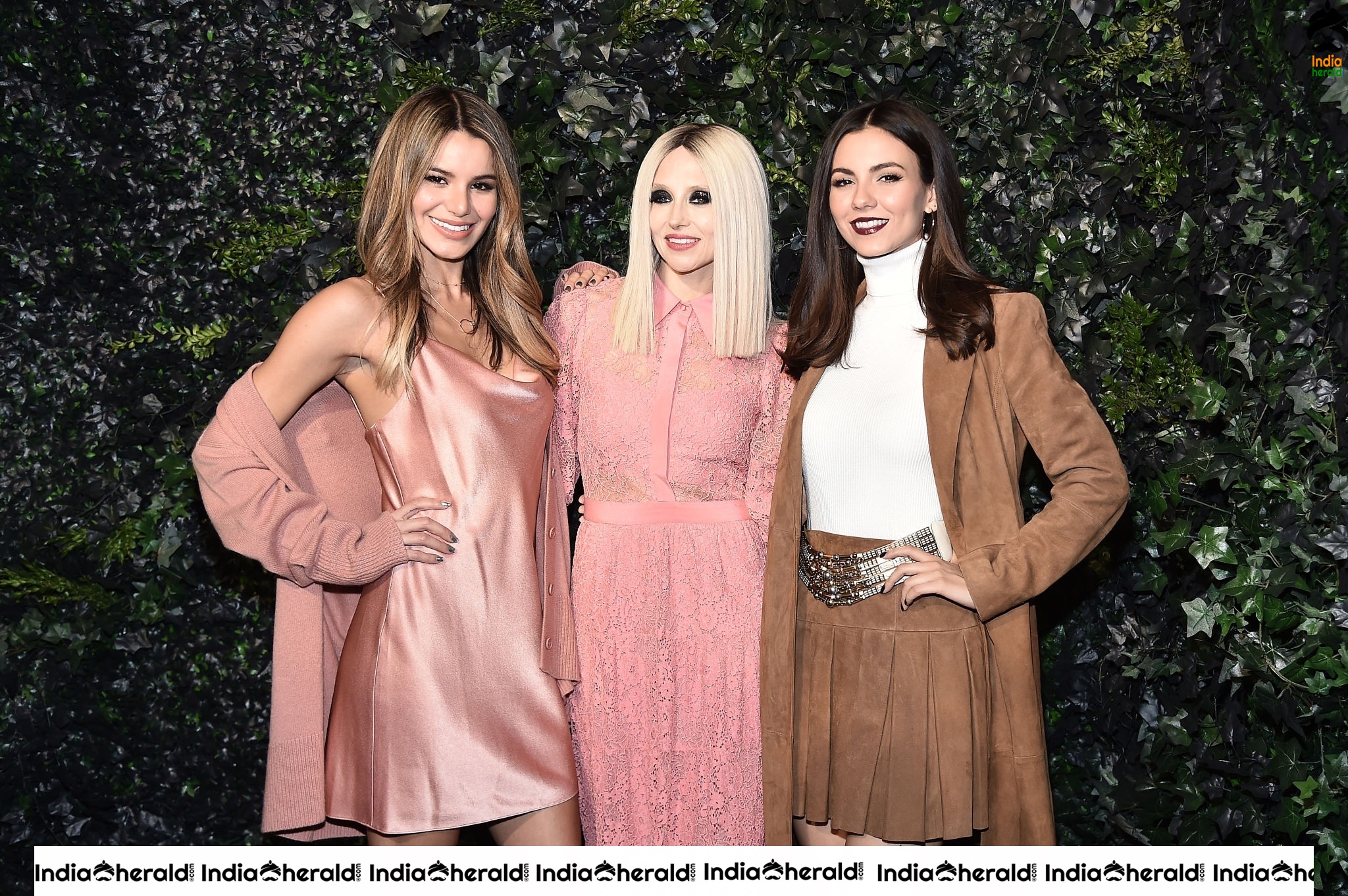 Victoria Justice at Stacey Bendet Fall 2020 Presentation in