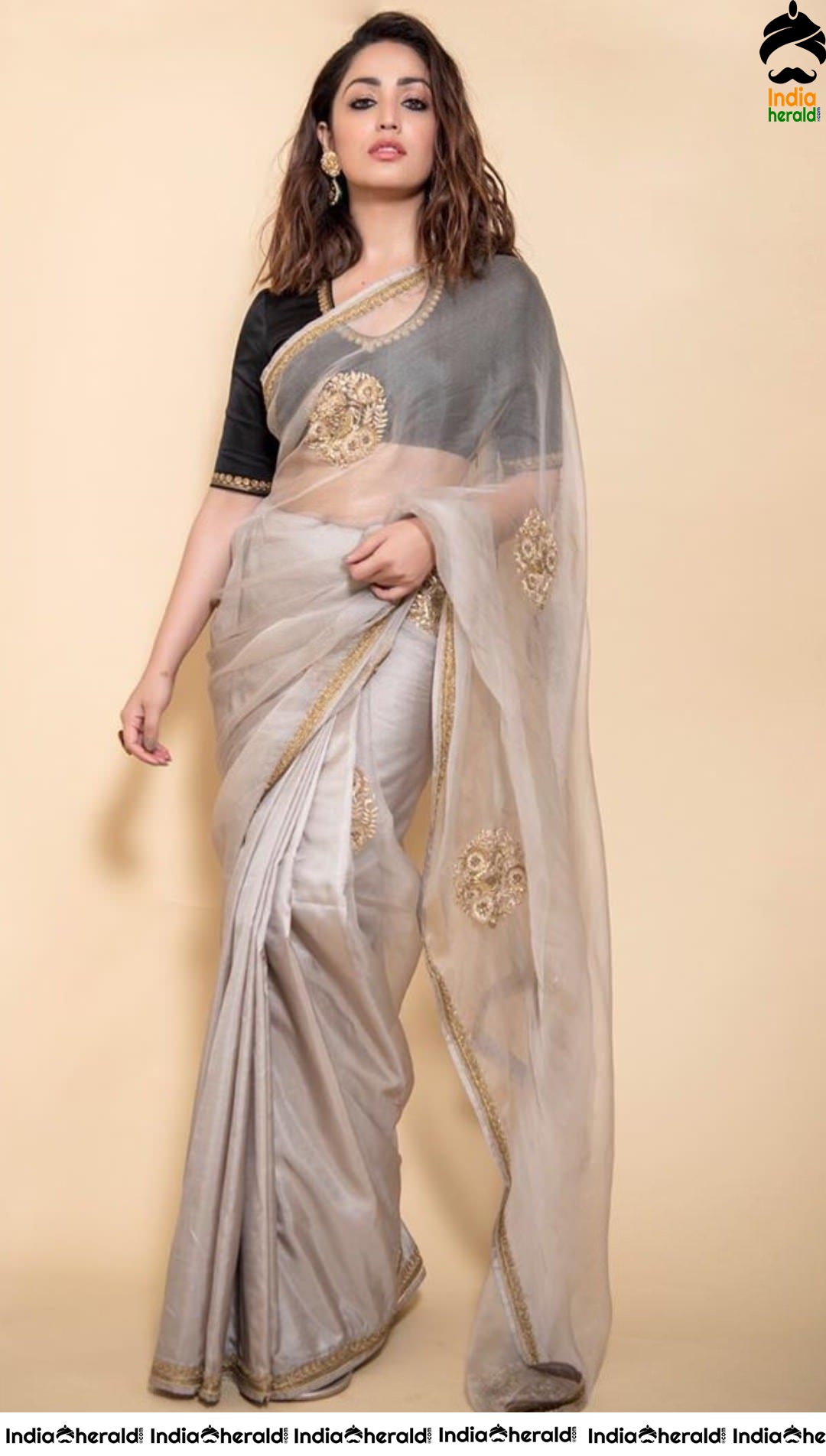 Yami Gautam In Transparent Saree