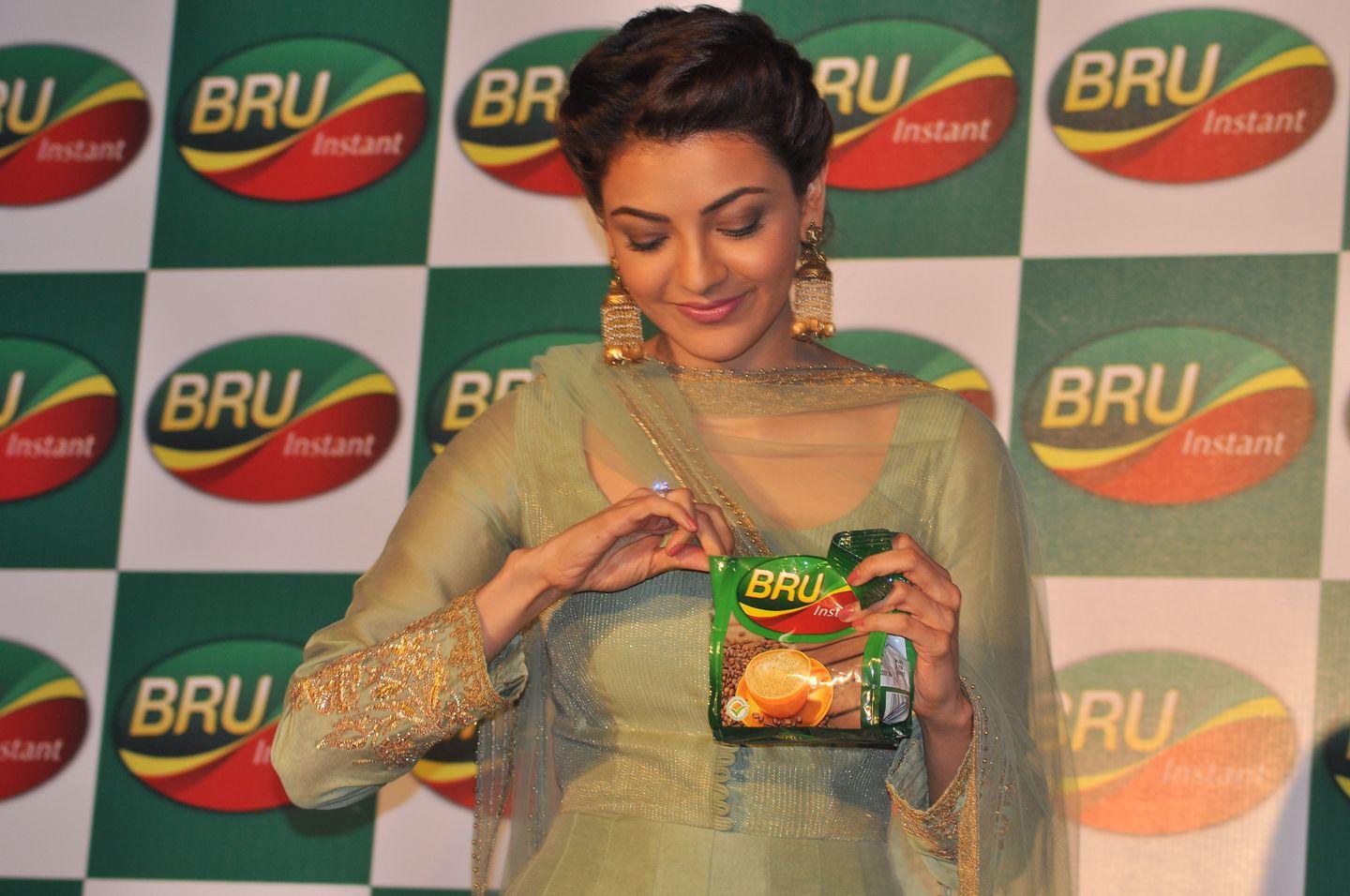 Actor Karthi and kajal Launch in bru Photos