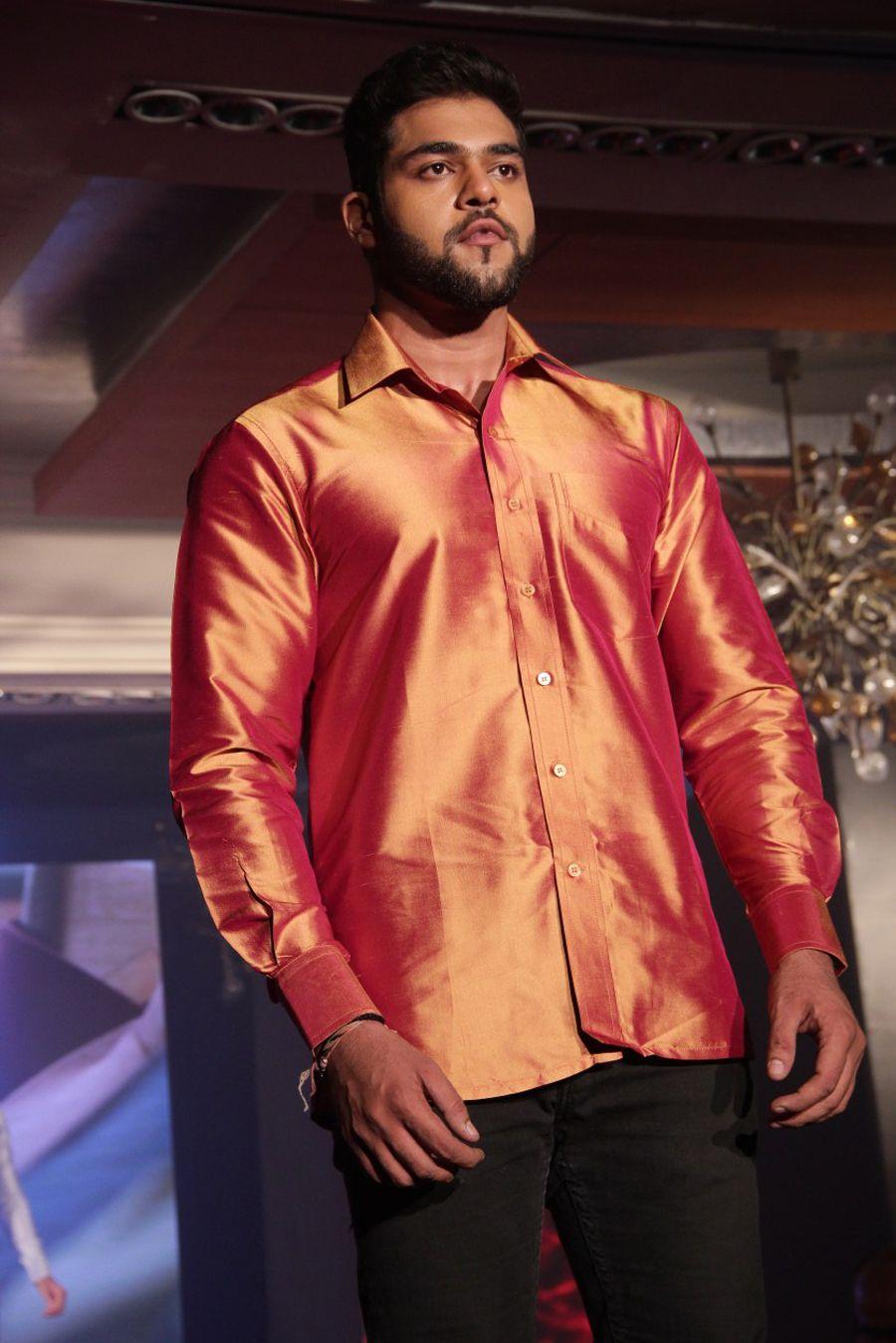 Actor Rahman Launches Dennis Morton Silk Shirts Photos