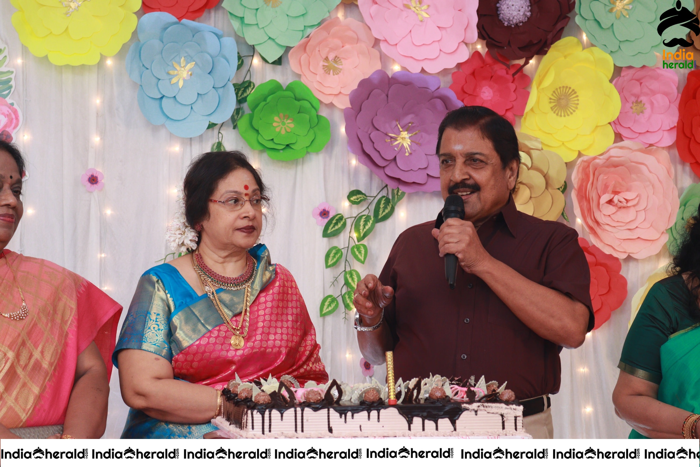 Actress Jayachitra Birthday Celebration Stills