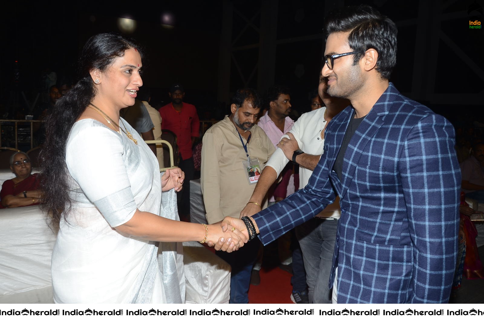 Aditi Rao and Sudheer Babu Samohanam Throwback Event Photos